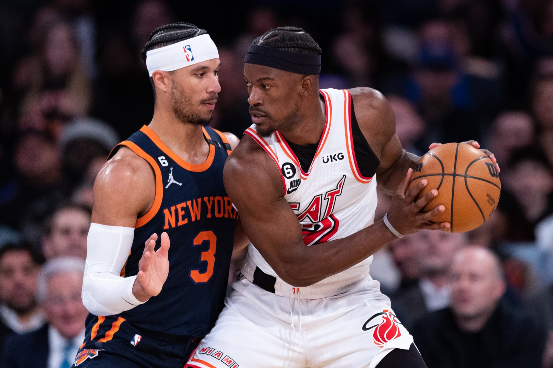 Knicks' Josh Hart Jokes Heat's Jimmy Butler 'Does Side Quests' Until ...