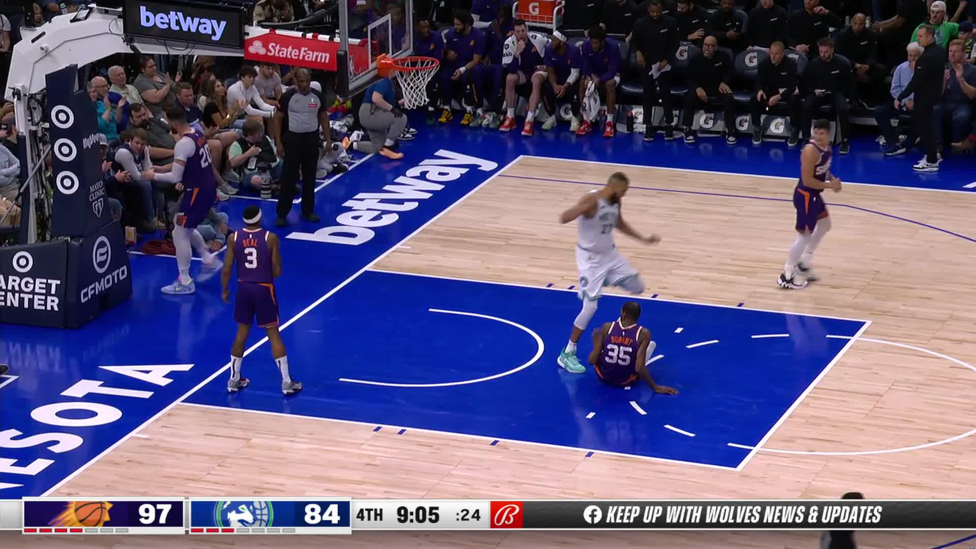 Rudy Gobert Out for Wolves vs. Nuggets Game 2 of NBA Playoffs After ...