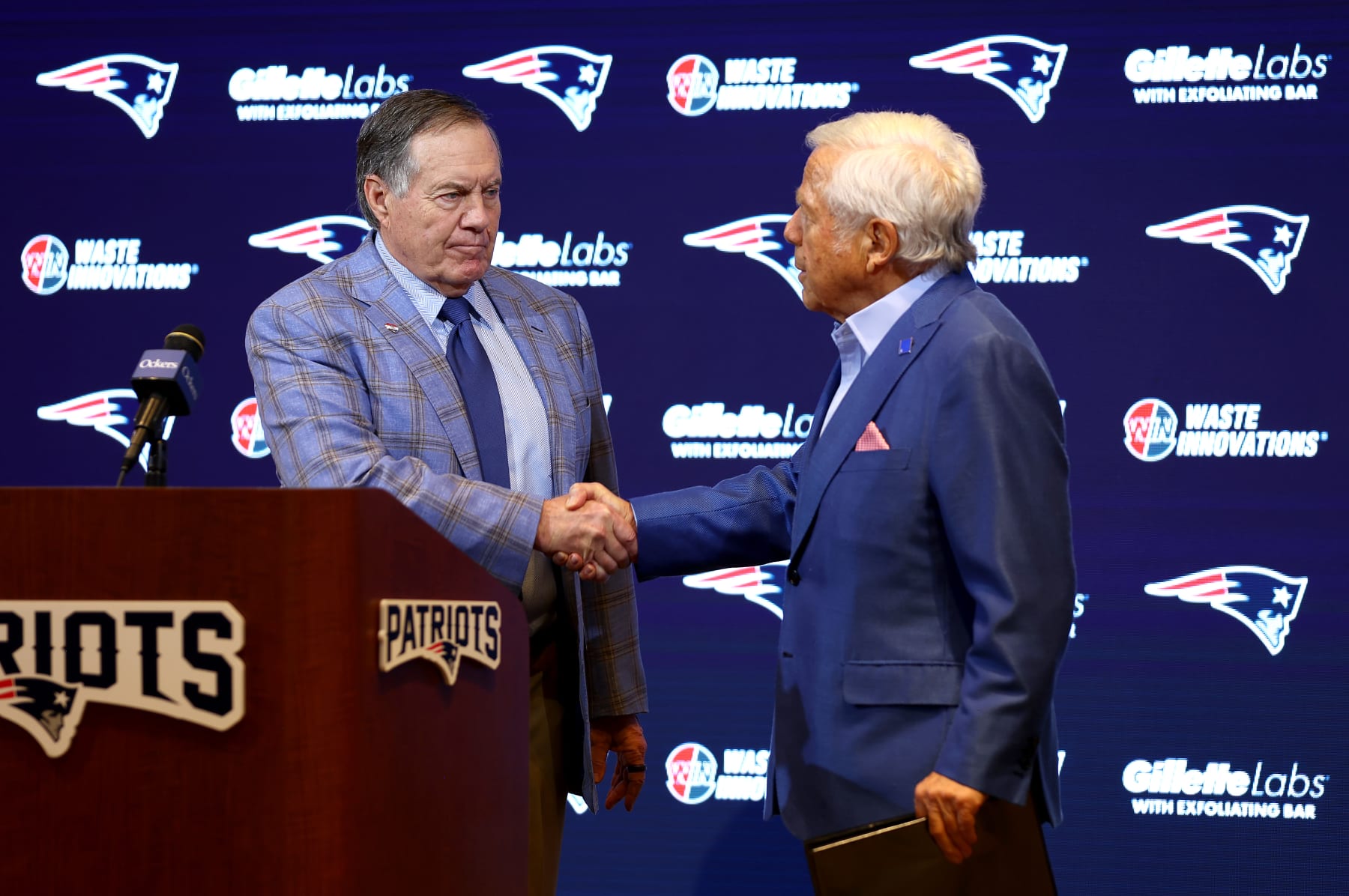 Bill Belichick Rumors: Patriots' Kraft Warned Falcons' Blank 'Not to Trust Bill'