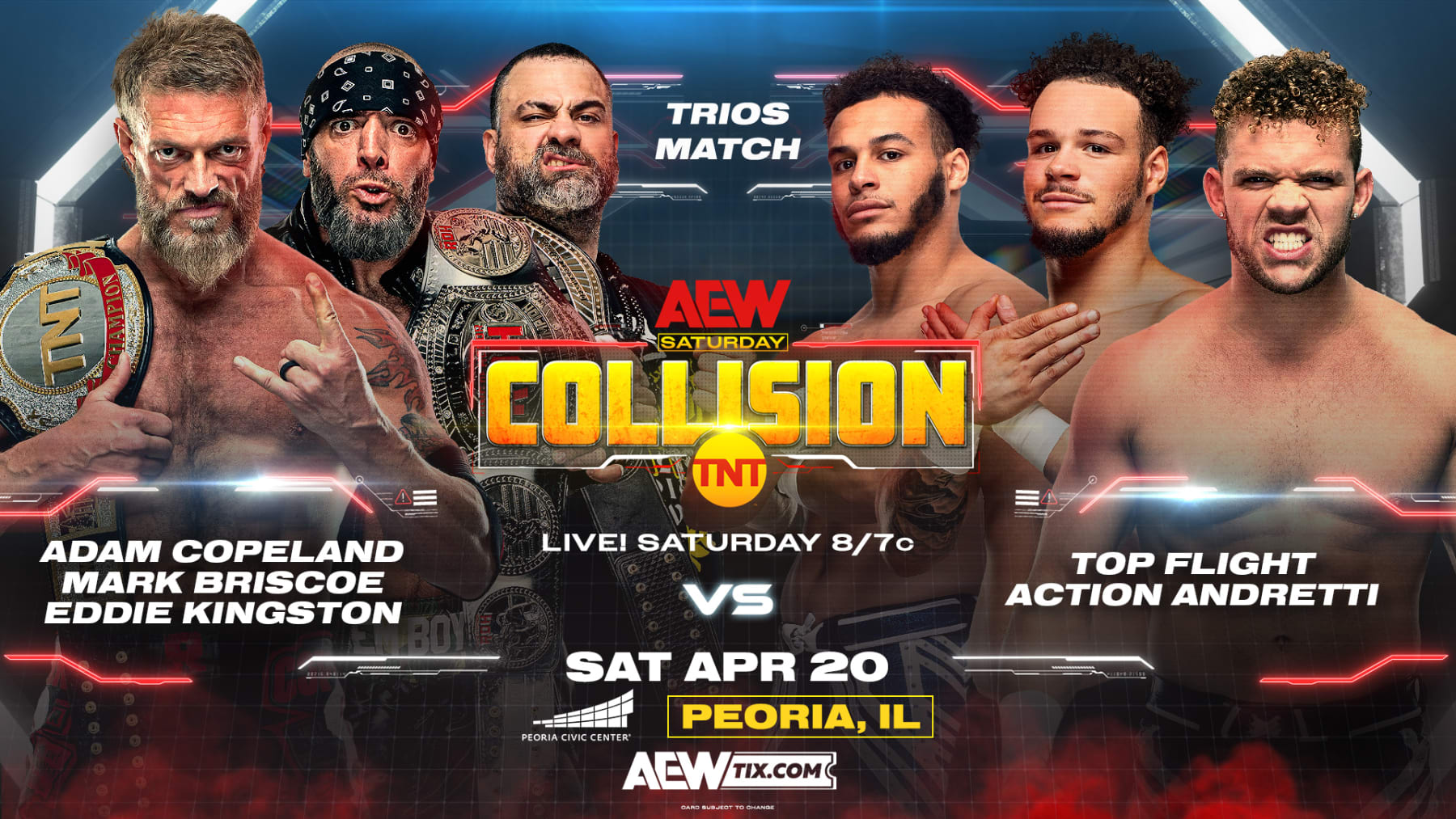 AEW Collision Results: Winners, Live Grades, Reaction, Highlights Before Dynasty