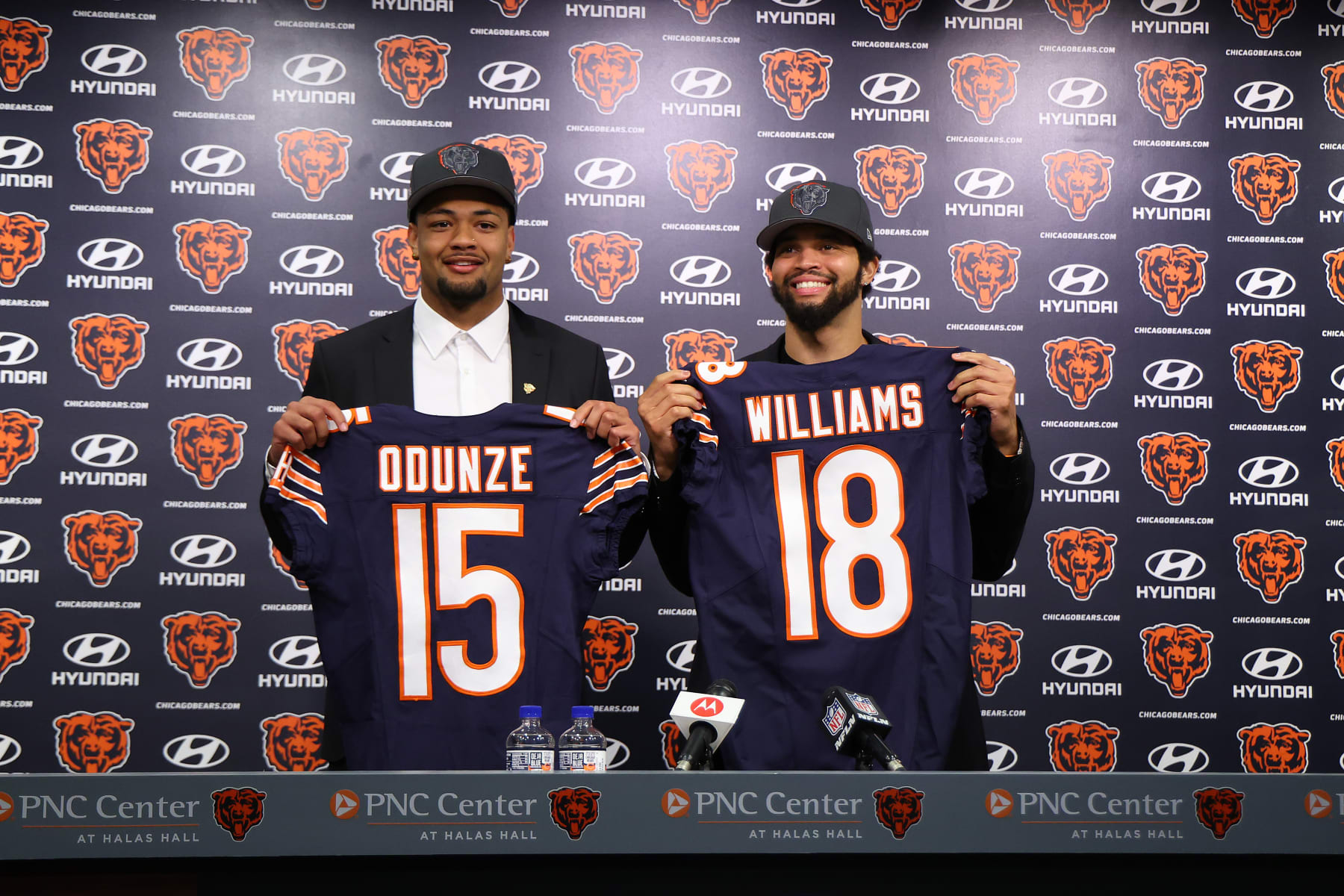 Bears 2024 NFL Schedule Released for Caleb Williams, Rome Odunze's Rookie Season