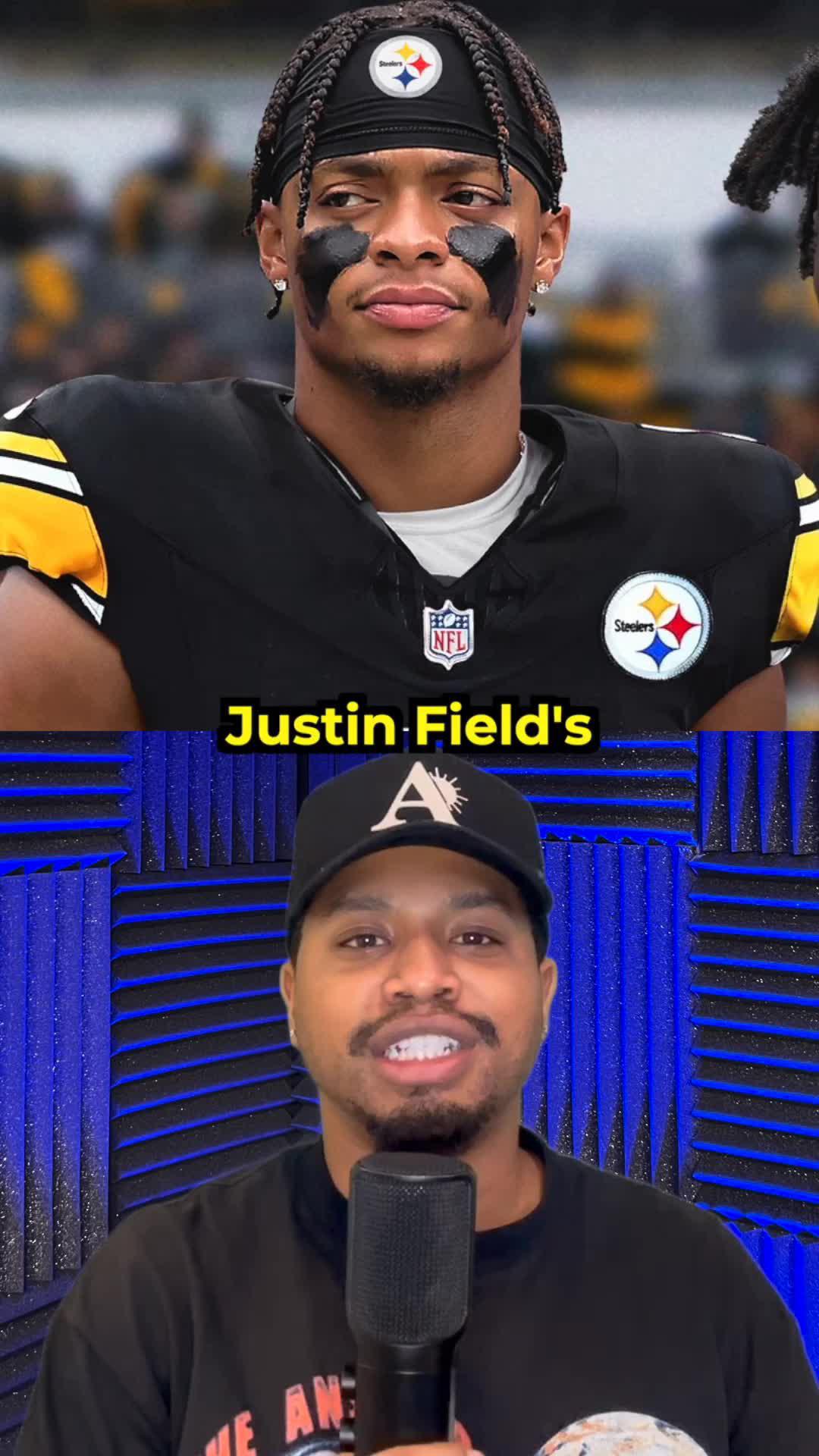 Justin Fields Sports Steelers Uniform in IG Photos After Offseason ...