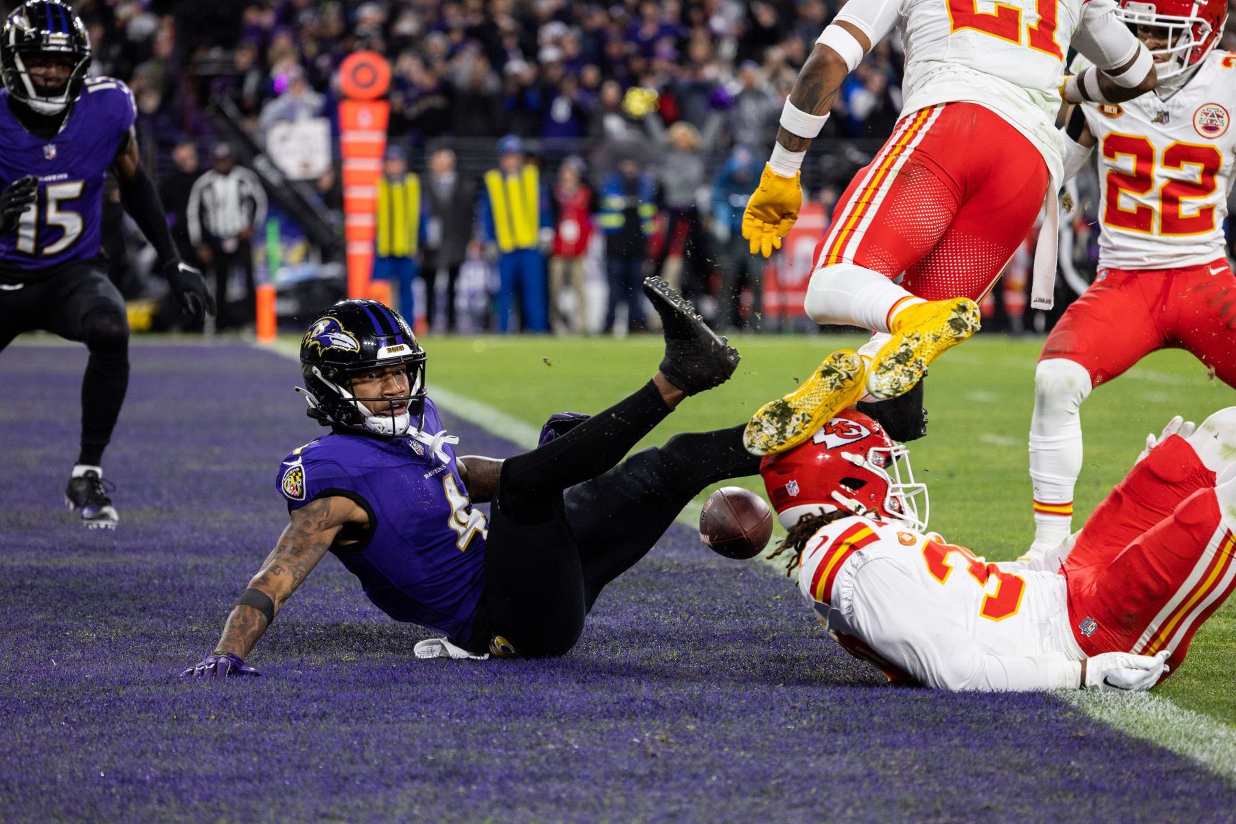 Ravens' Zay Flowers Says He Thinks About AFC Title Game Fumble Every Day