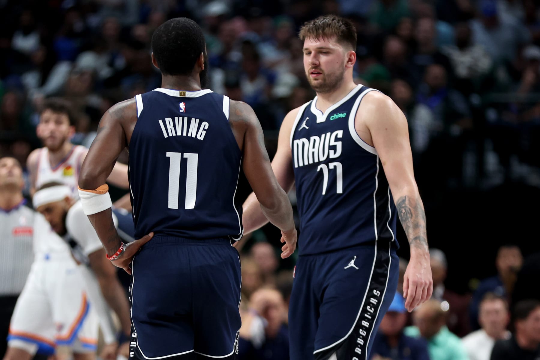 Mavs' Luka Dončić, Kyrie Irving Praised by NBA Fans After G1 Win vs ...