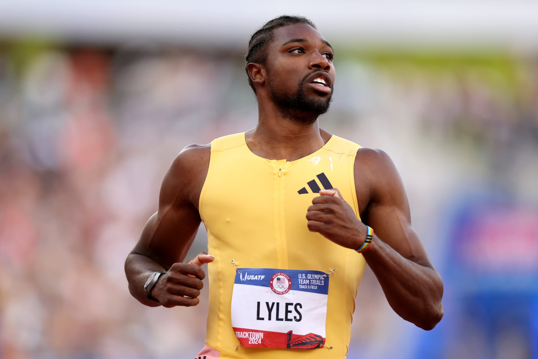 Noah Lyles Breaks Michael Johnson's USA Trials 200m Record to Qualify for Olympics