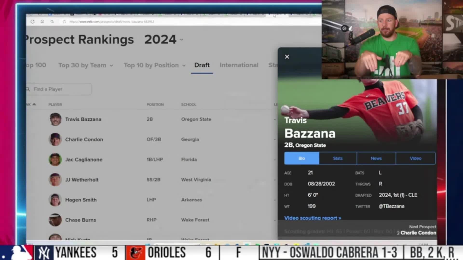 MLB Draft | Major League Baseball, News, Scores, Highlights, Stats, and ...