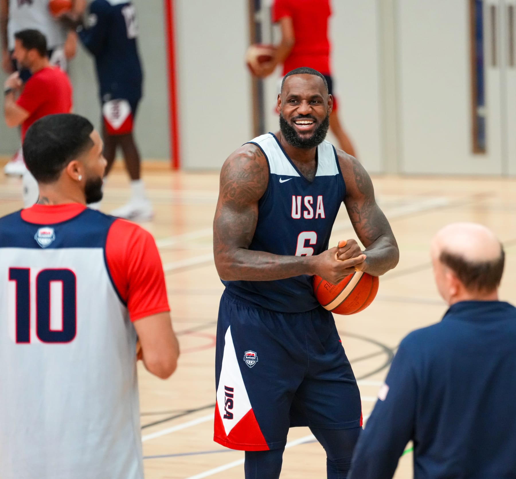Video: LeBron James Named USA's Men's Flag Bearer for 2024 Olympics ...
