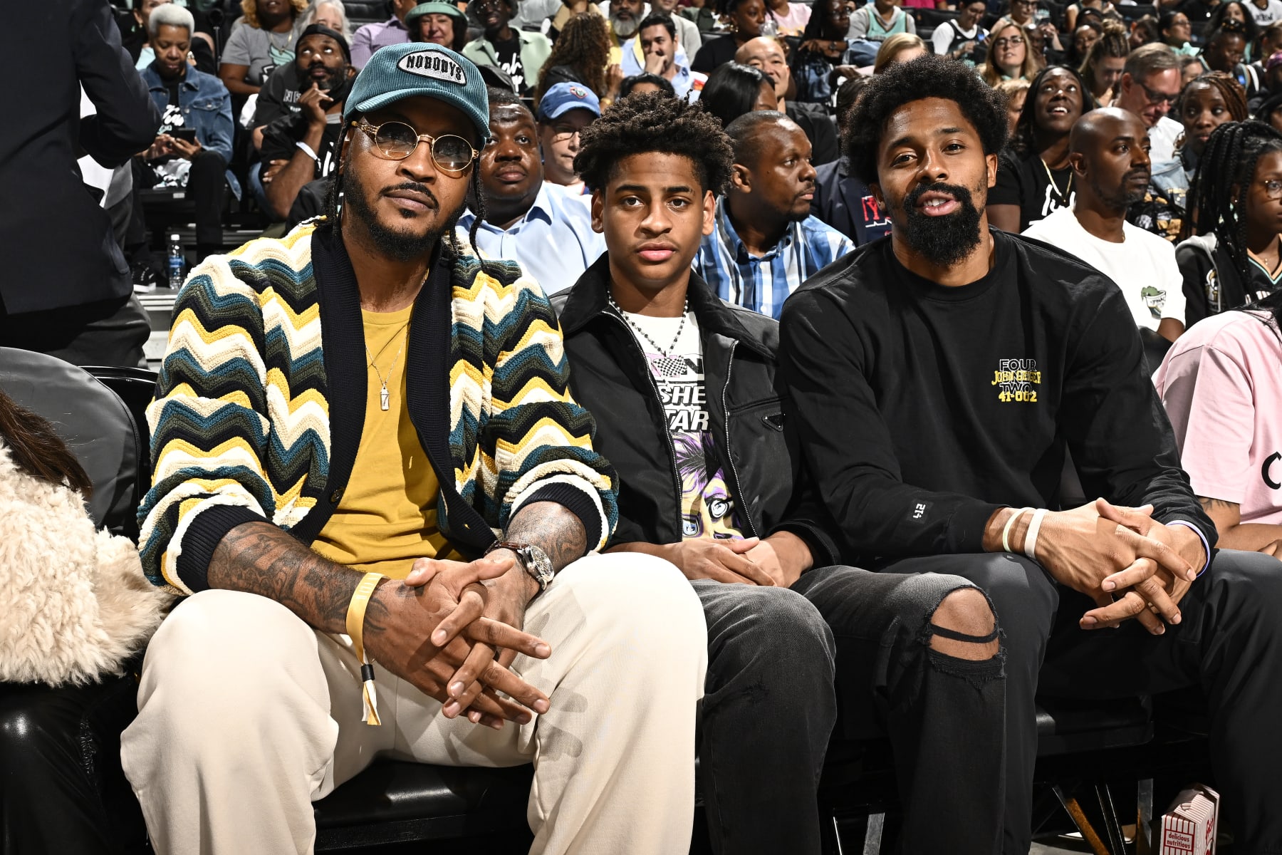 Kiyan Anthony: 'Fire' Seeing Bronny Get Drafted by Lakers to Play with ...