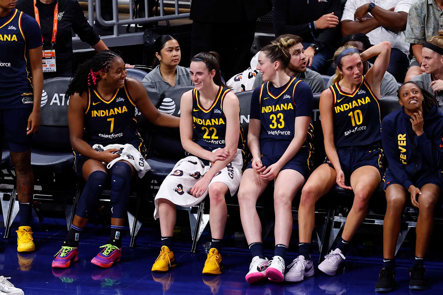 Video: Caitlin Clark, Aliyah Boston's WNBA Pregame Routine Revealed By ...