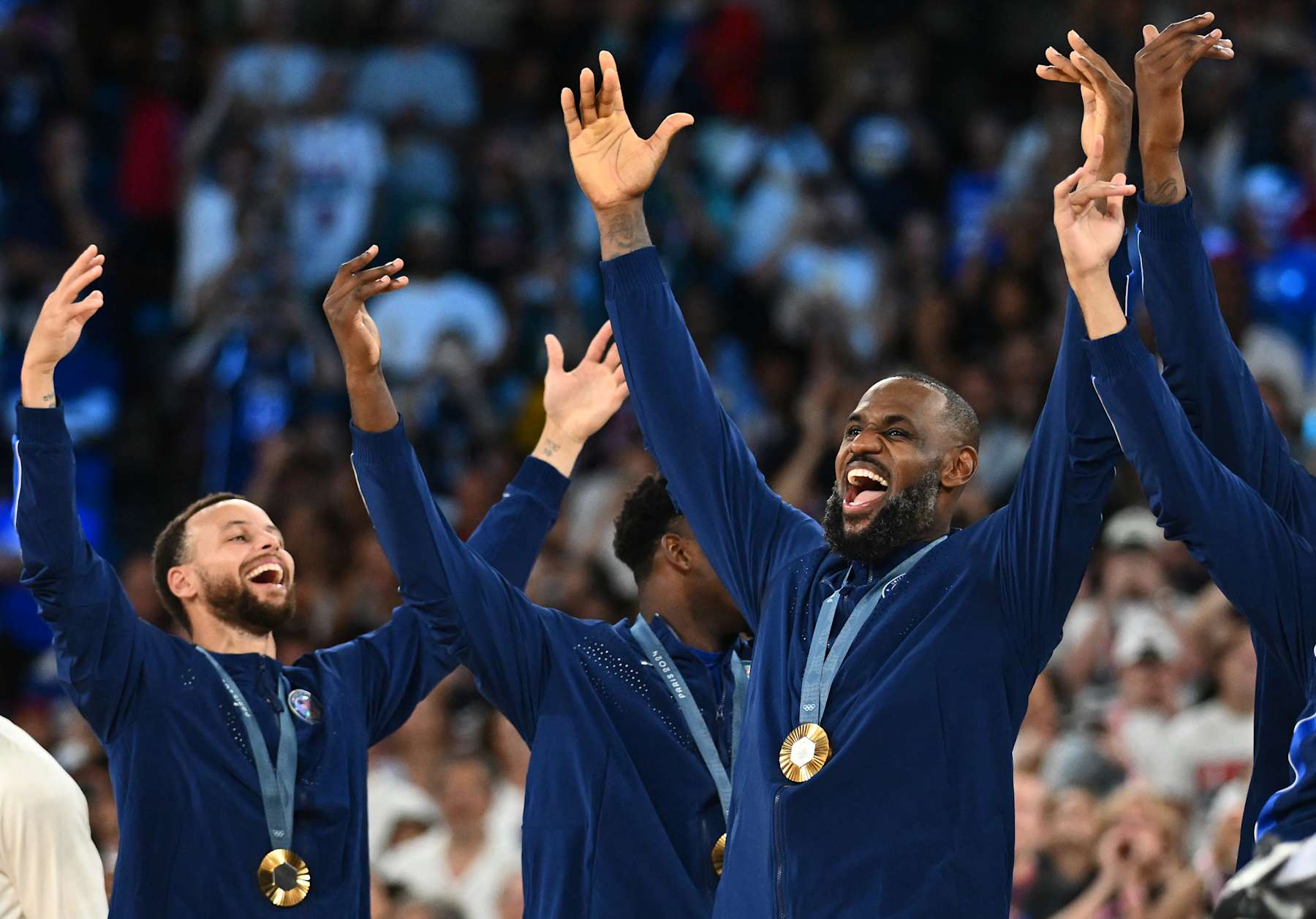 LeBron James, Steph Curry Share Olympic Photos in IG Post: 'Same Team ...
