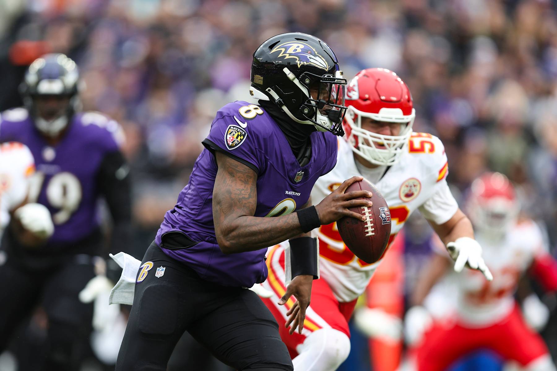 Ravens' Lamar Jackson: Being Tackled After Viral Chiefs Catch Motivated ...