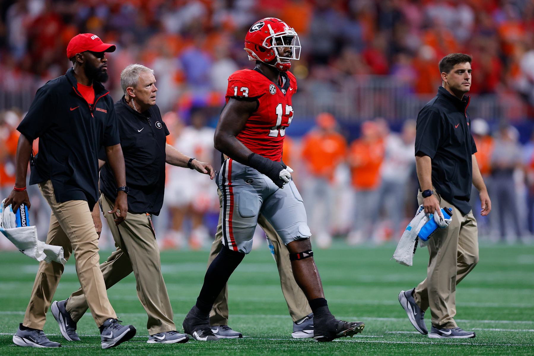 Mykel Williams Week-to-Week with Injury; Georgia DL is Projected Top-5 ...