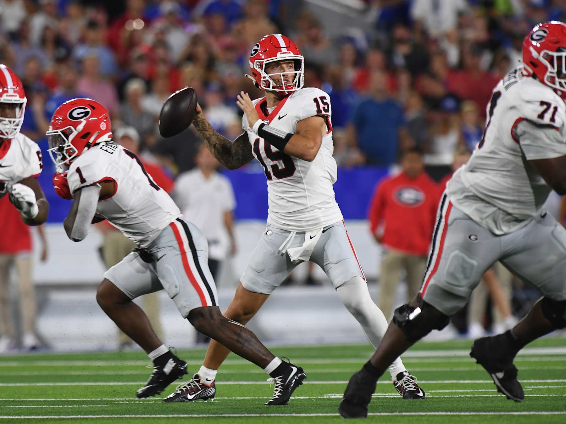 Carson Beck, No. 1 Georgia Called Out By CFB Fans After Avoiding Upset ...