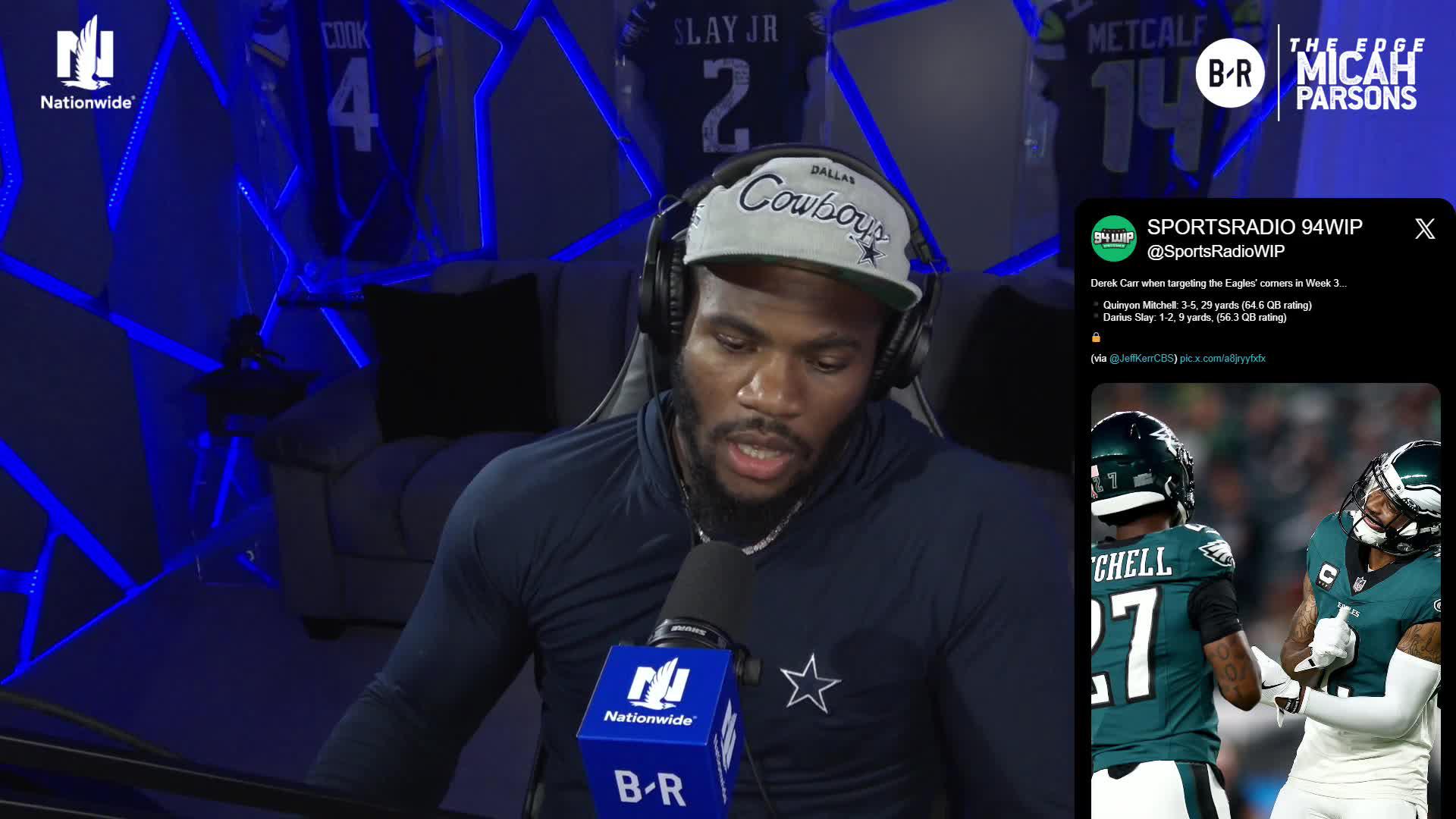 The Edge with Micah Parsons | News, Scores, Highlights, Stats, and ...
