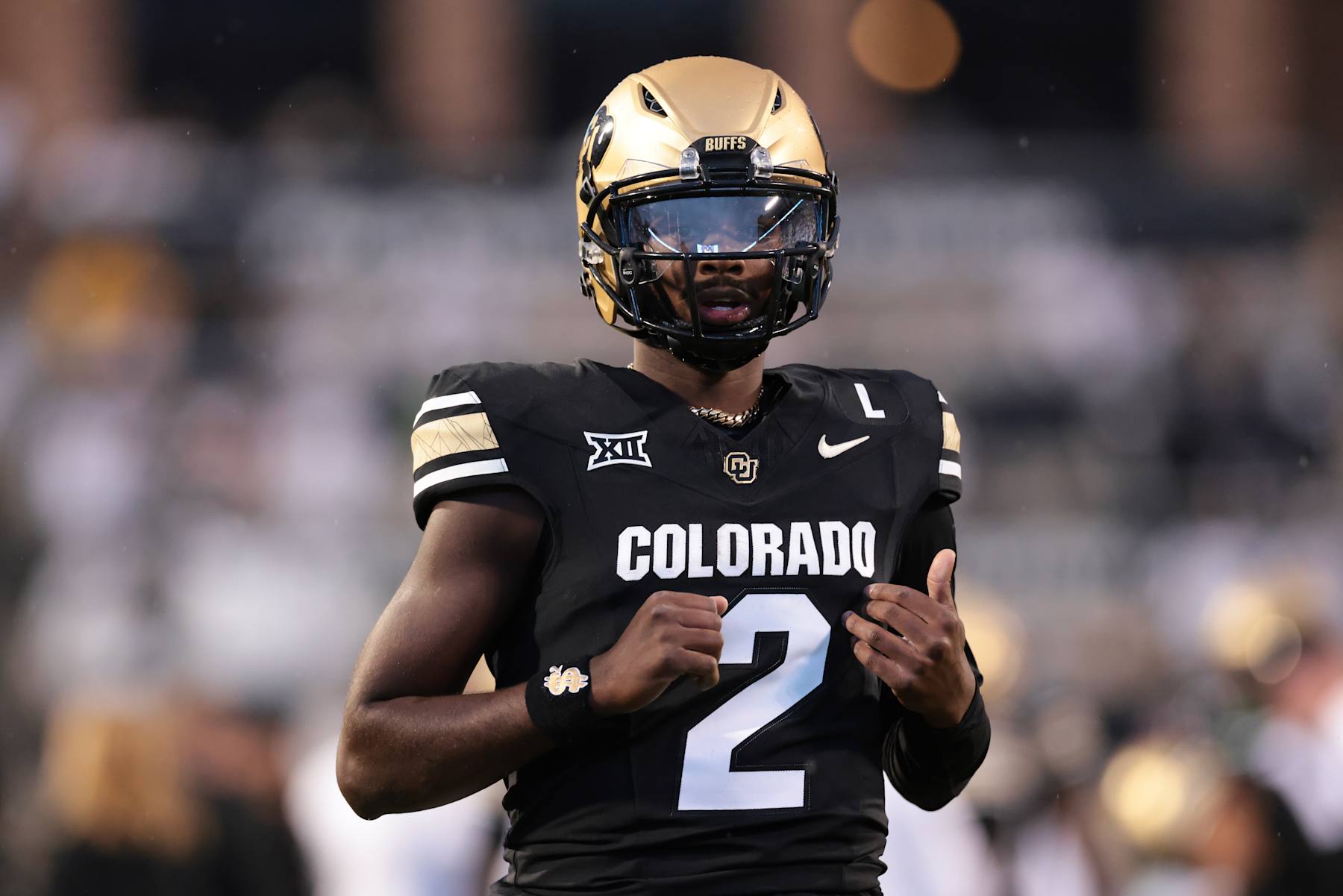 Video: Shedeur Sanders, Cam Newton Link Up Before Colorado's Game vs. UCF