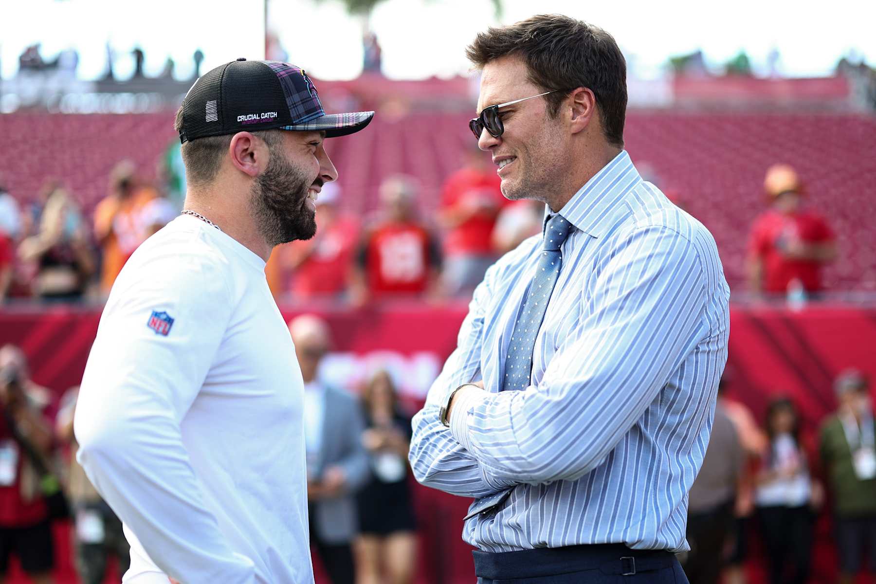 Tom Brady Rips Baker Mayfield's 'Stressed Out' Remark: 'Wasn't Daycare' with Bucs