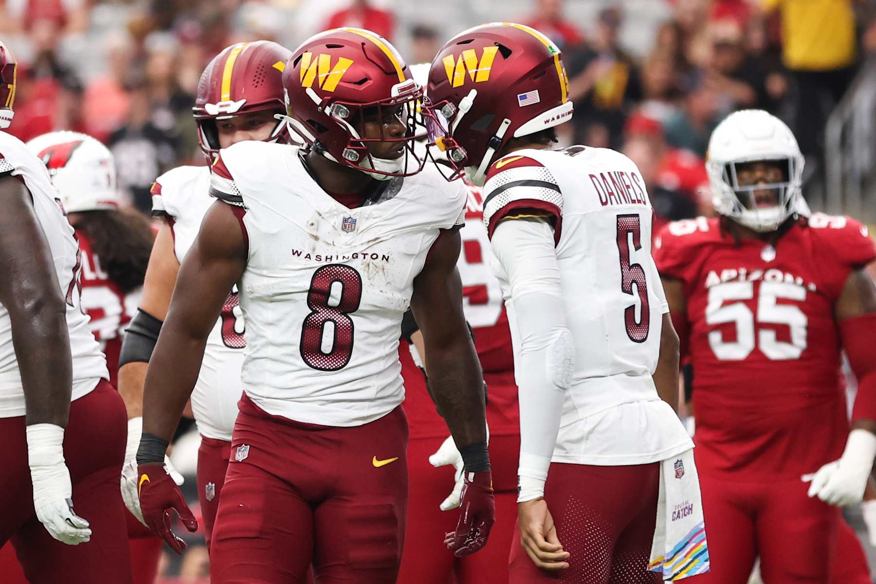 Jayden Daniels Dazzles NFL Fans as Commanders Dominate Kyler Murray, Cardinals