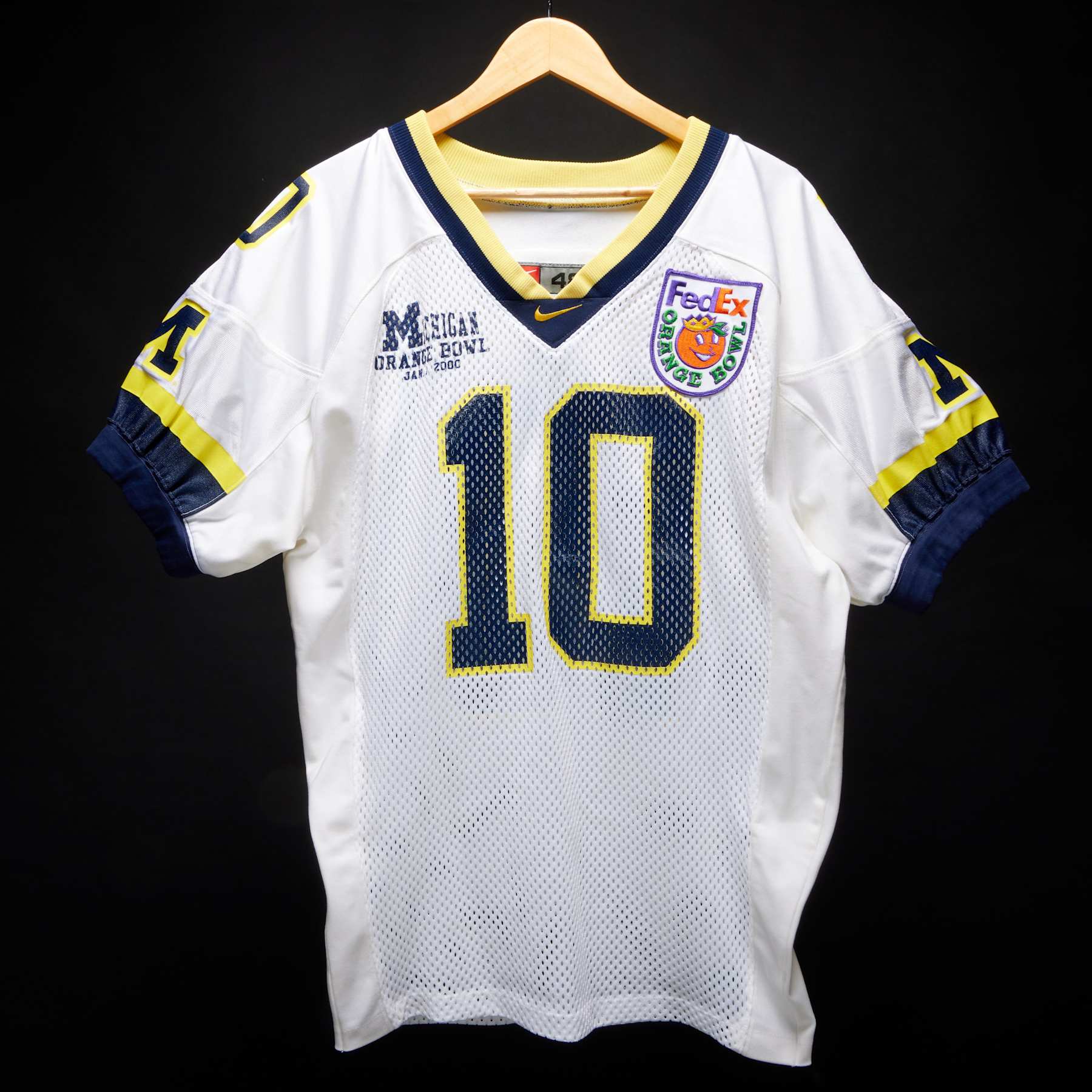 Tom Brady to Auction 40-Yard Dash NFL Combine Shirt, Final Michigan ...