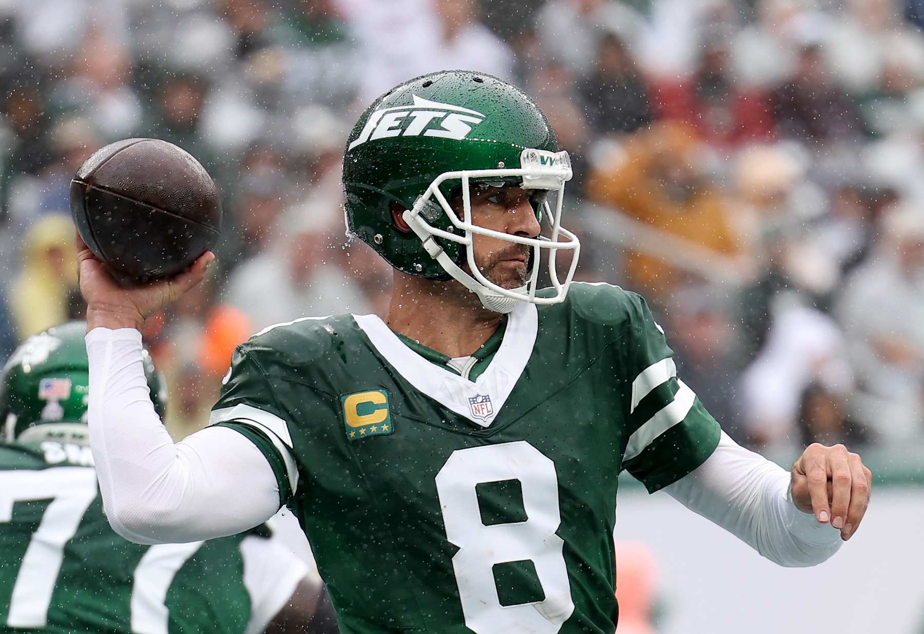 Jets' Aaron Rodgers Responds to Viral Photo of Reaction to Missed FG in ...