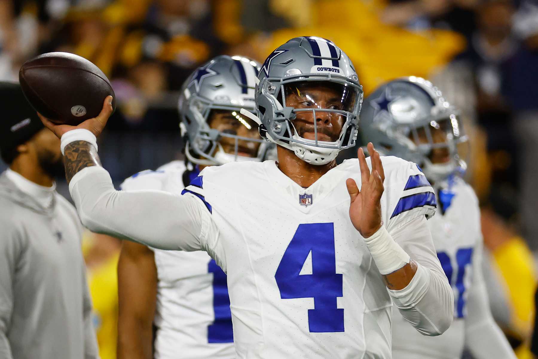 Dak Prescott, Cowboys vs. Justin Fields, Steelers in NFL Week 5 Delayed ...