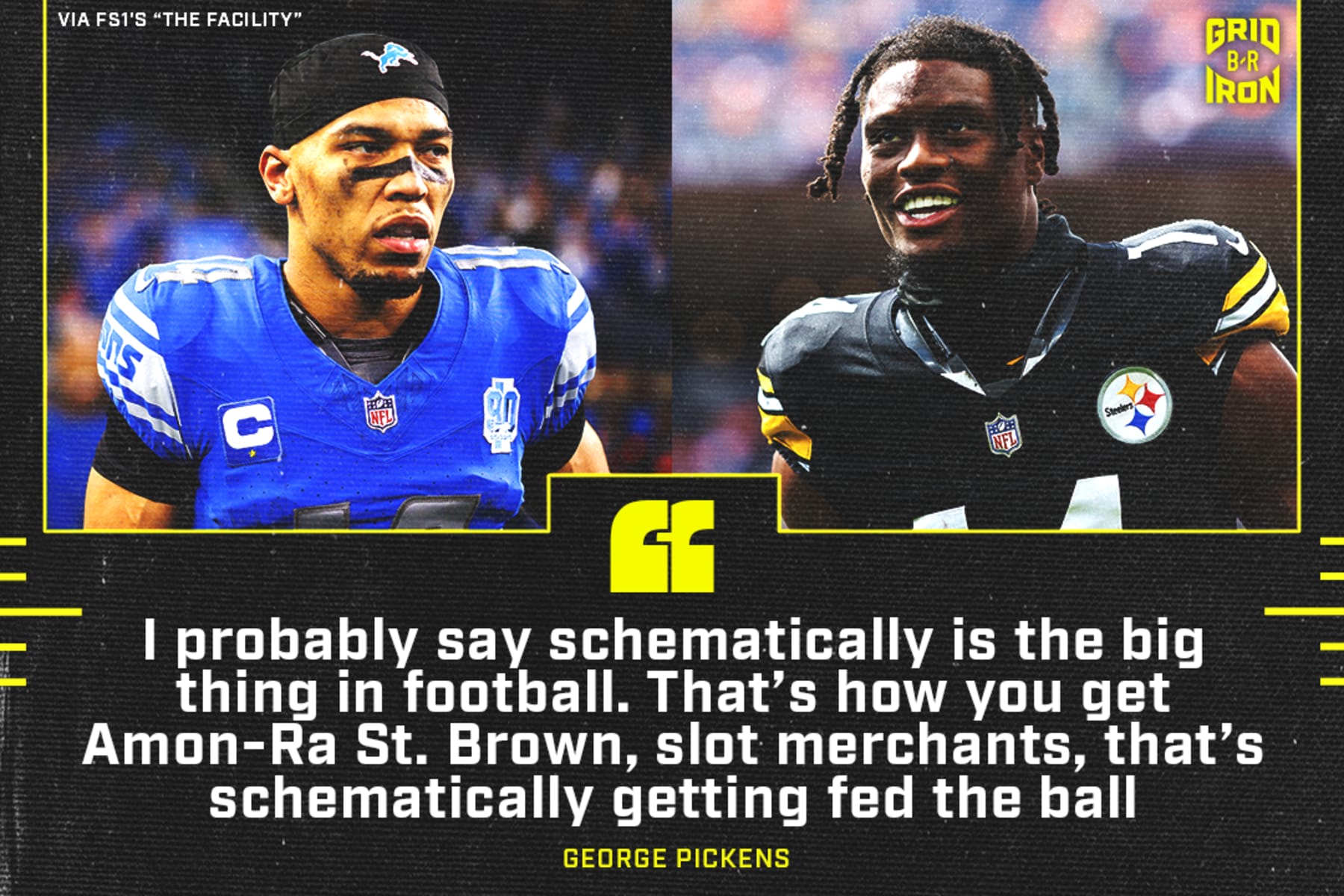 Steelers' George Pickens Says Amon-Ra St. Brown, 'Slot Merchants' Get ...