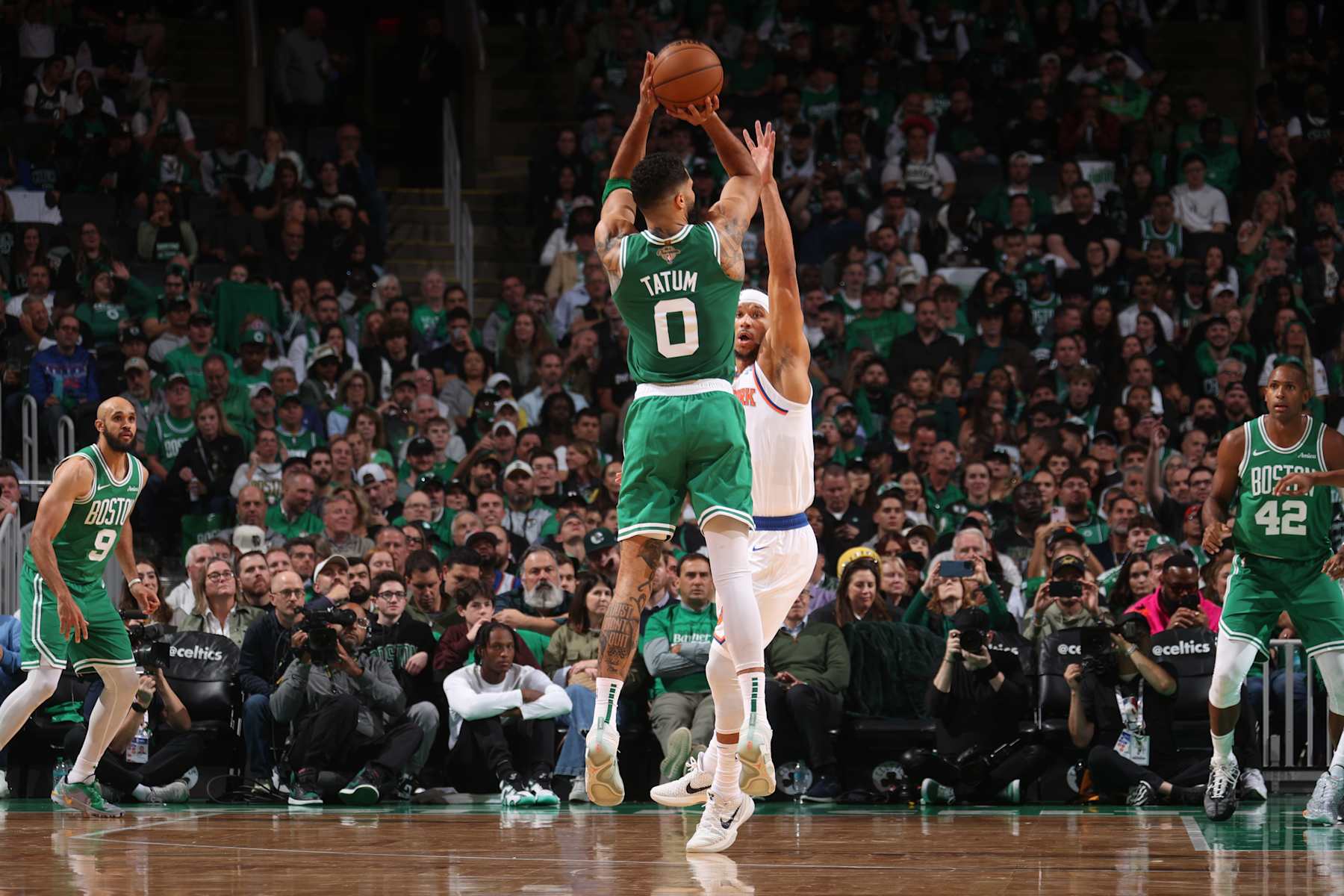 Jayson Tatum, Celtics Tie NBA's Single-Game 3-Point Record vs. Jalen ...