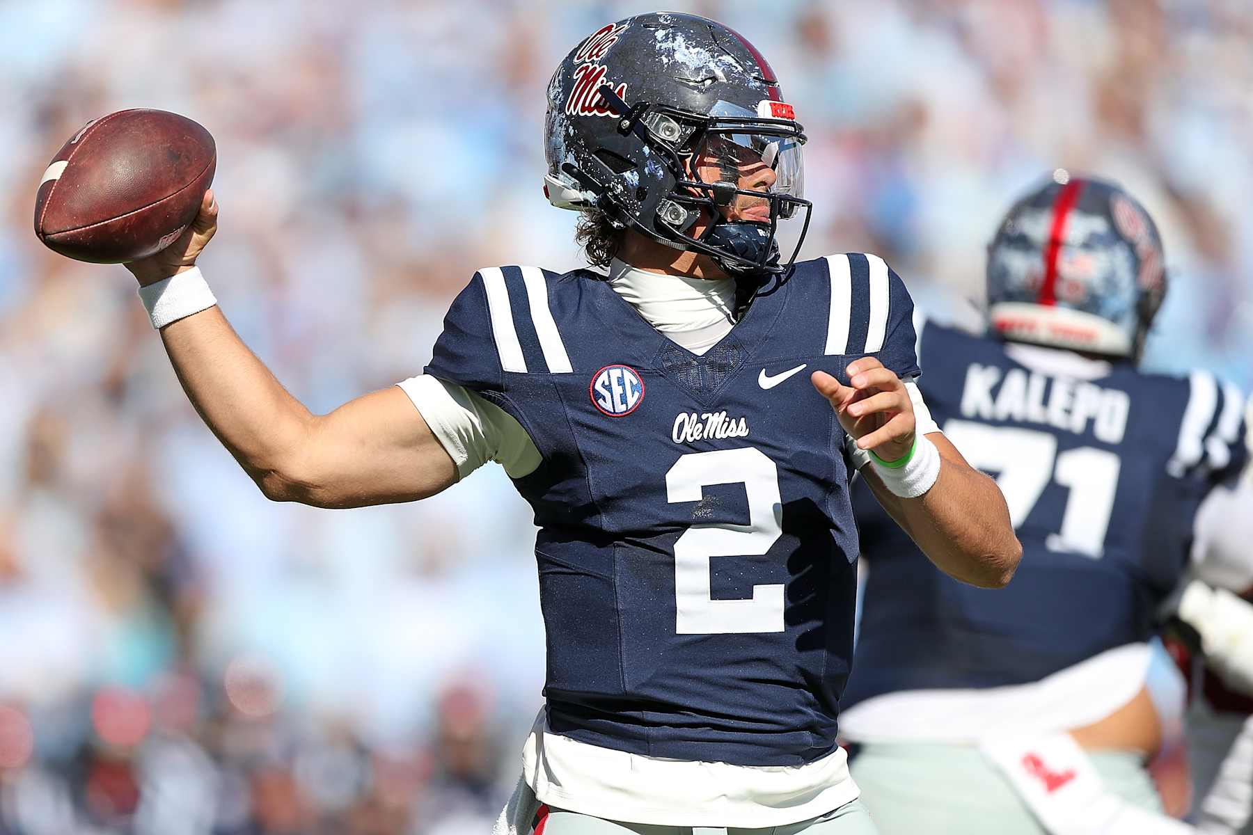 Lane Kiffin, Ole Miss Hand Oklahoma 3rd Straight Loss as Fans Praise QB ...