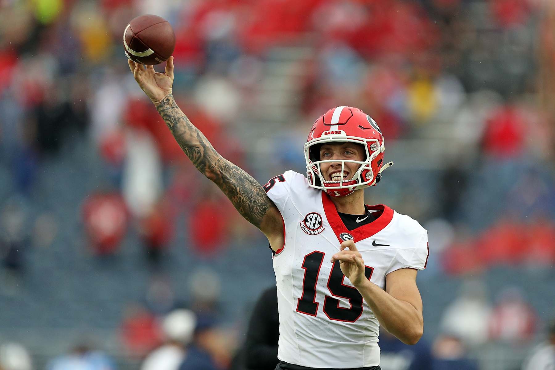Carson Beck, No. 3 Georgia Trolled by CFB Fans for Loss to Lane Kiffin ...