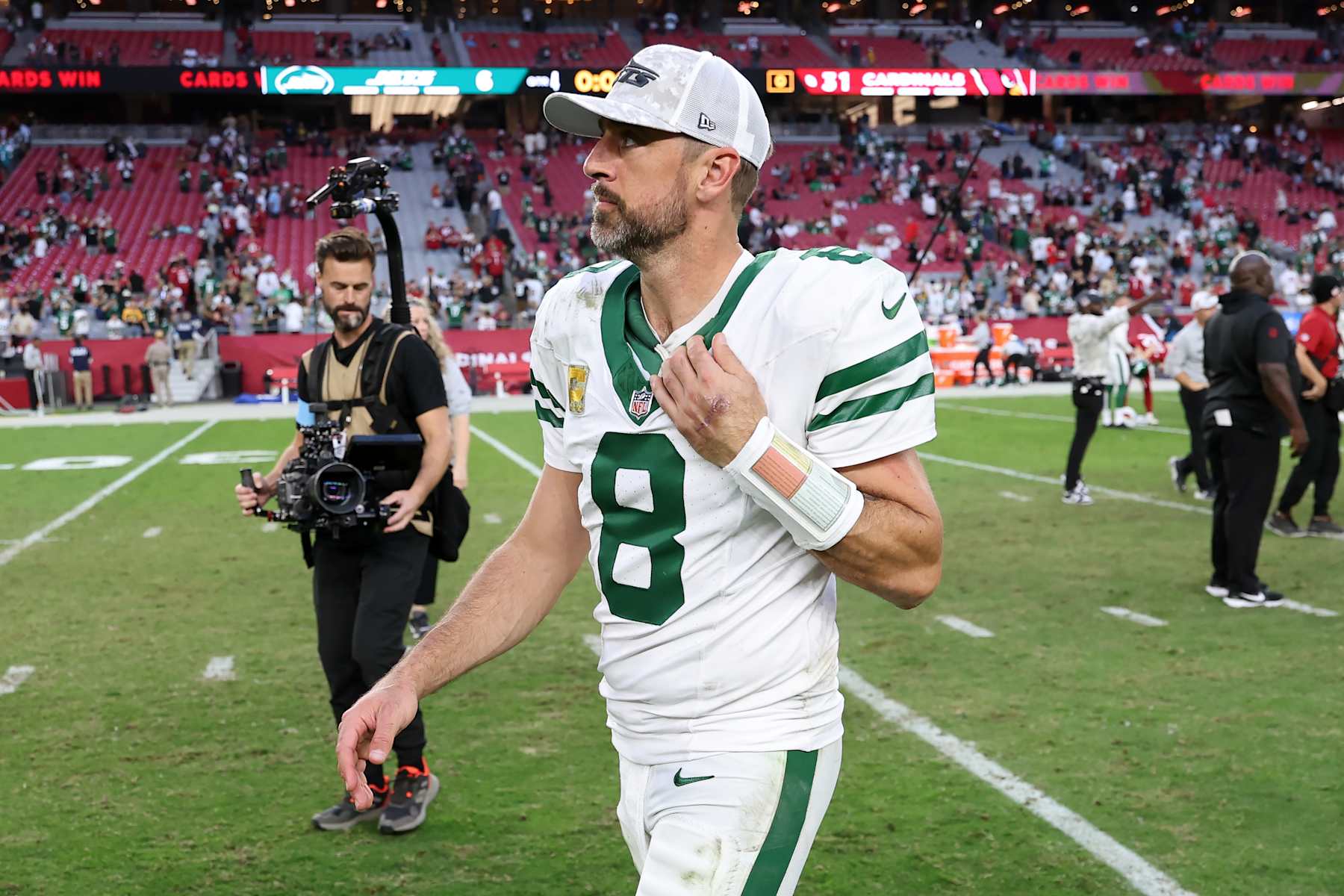 Jets' Aaron Rodgers: 'There's a Lot Still in Front of Us' After Loss to ...