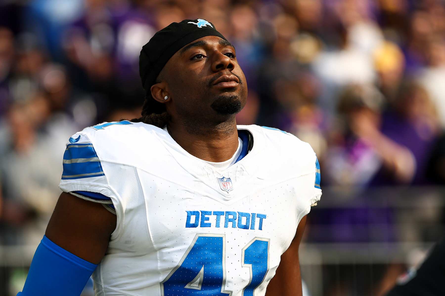Lions' James Houston Says Gatorade Caused Pants Stain, Denies Having ...