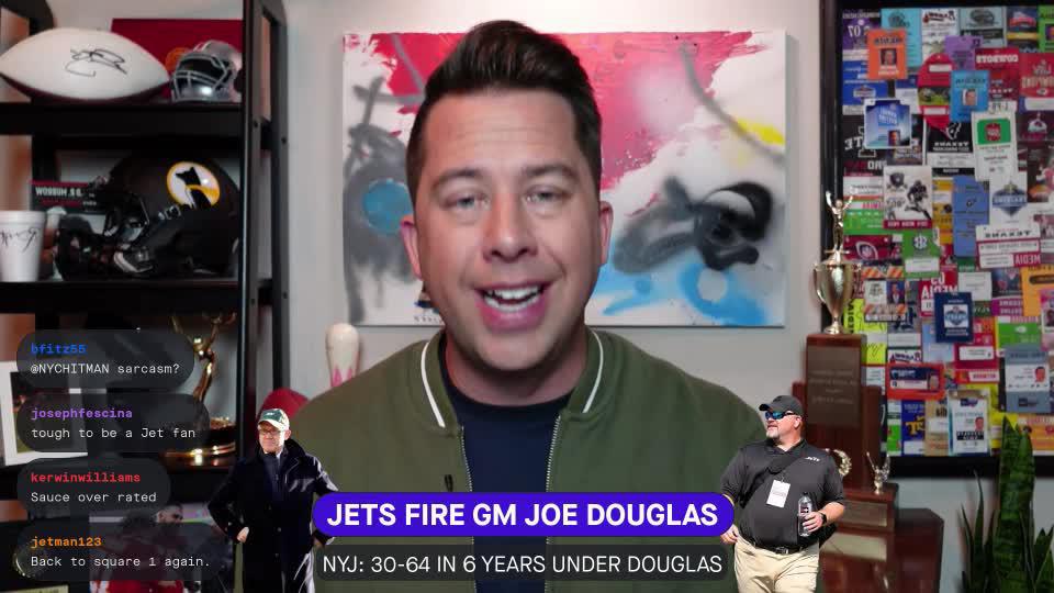 Joe Douglas Fired as Jets GM After Rebuilding Roster Around Aaron ...