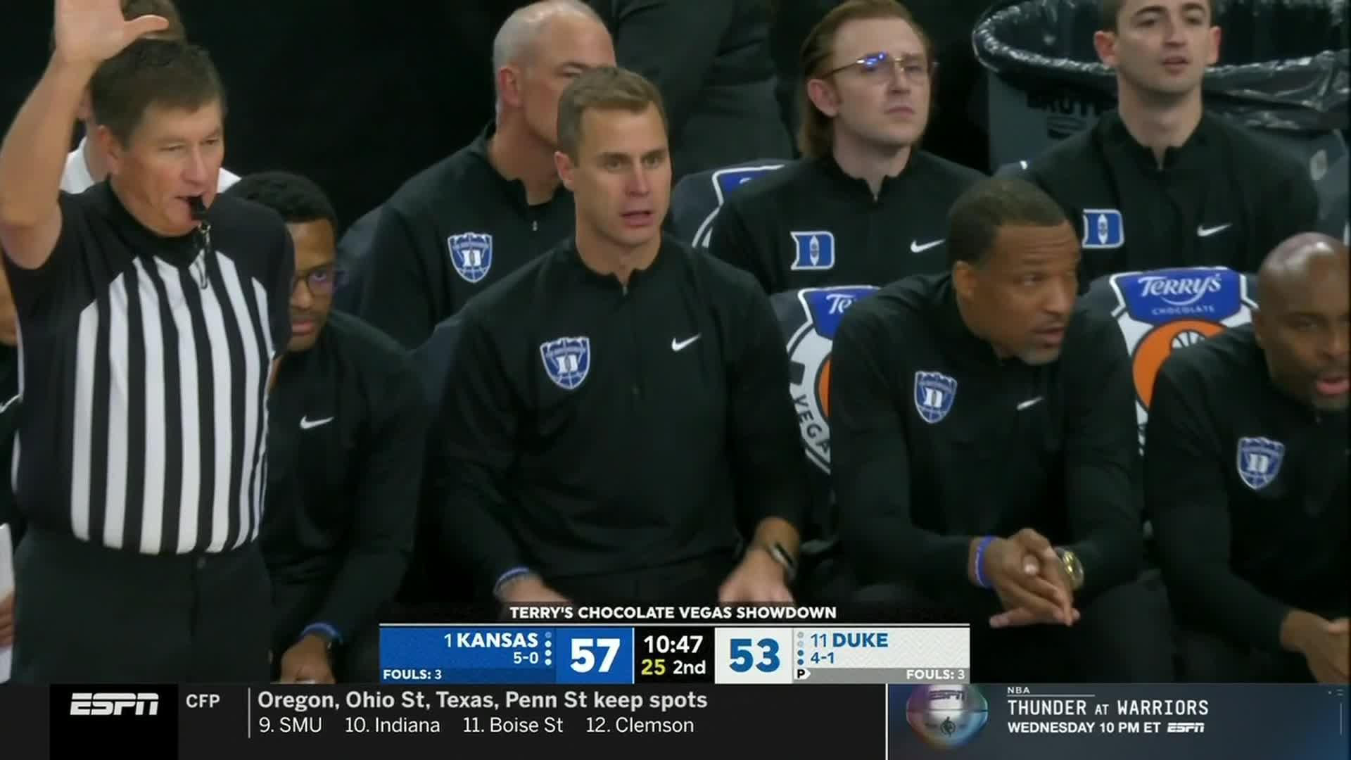 Cooper Flagg Disappoints CBB Fans as Duke Loses vs. Kansas After ...
