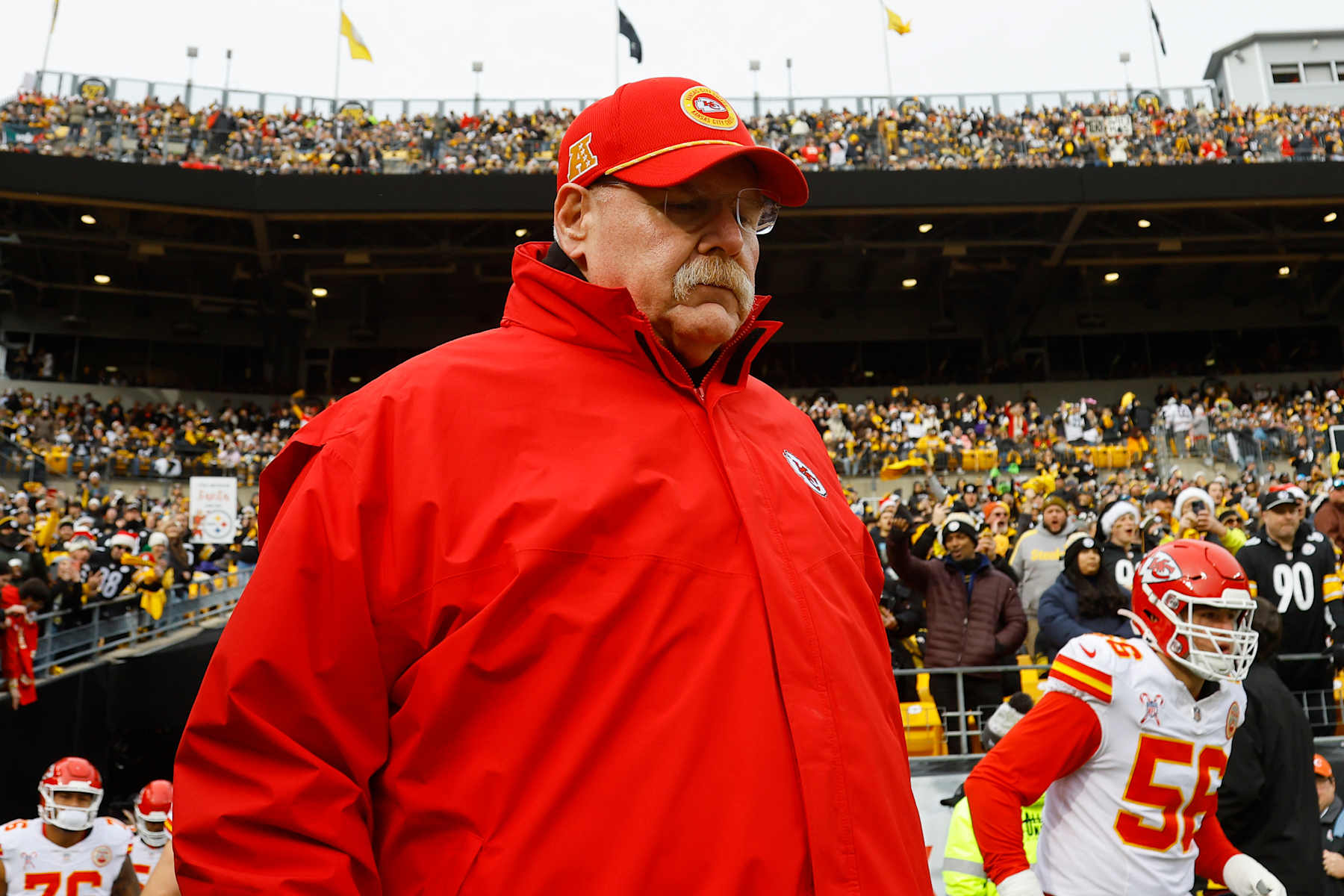 Andy Reid celebrates Chiefs' Christmas Day win by dressing as Santa ...