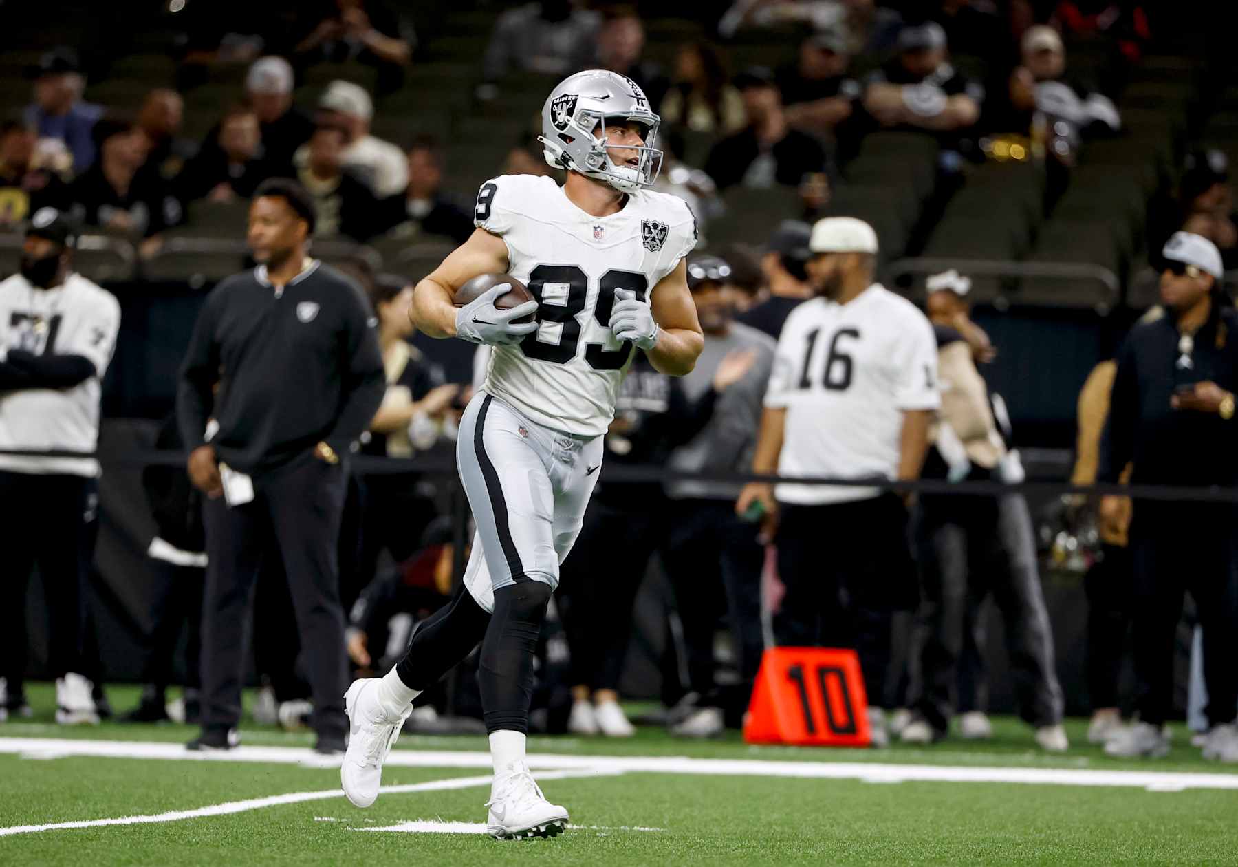 Raiders' Brock Bowers Breaks Mike Ditka's NFL Record for Receiving ...