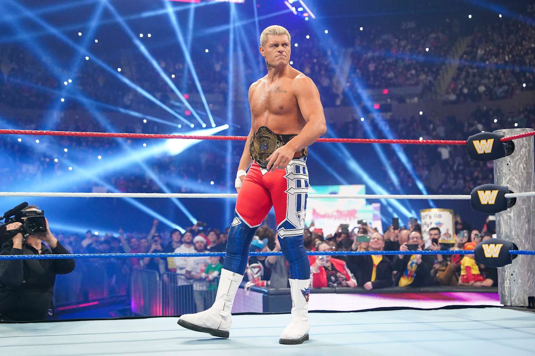 Buy or Sell Latest Rock vs. Cody Rhodes Rumors, Goldberg WWE Return ...