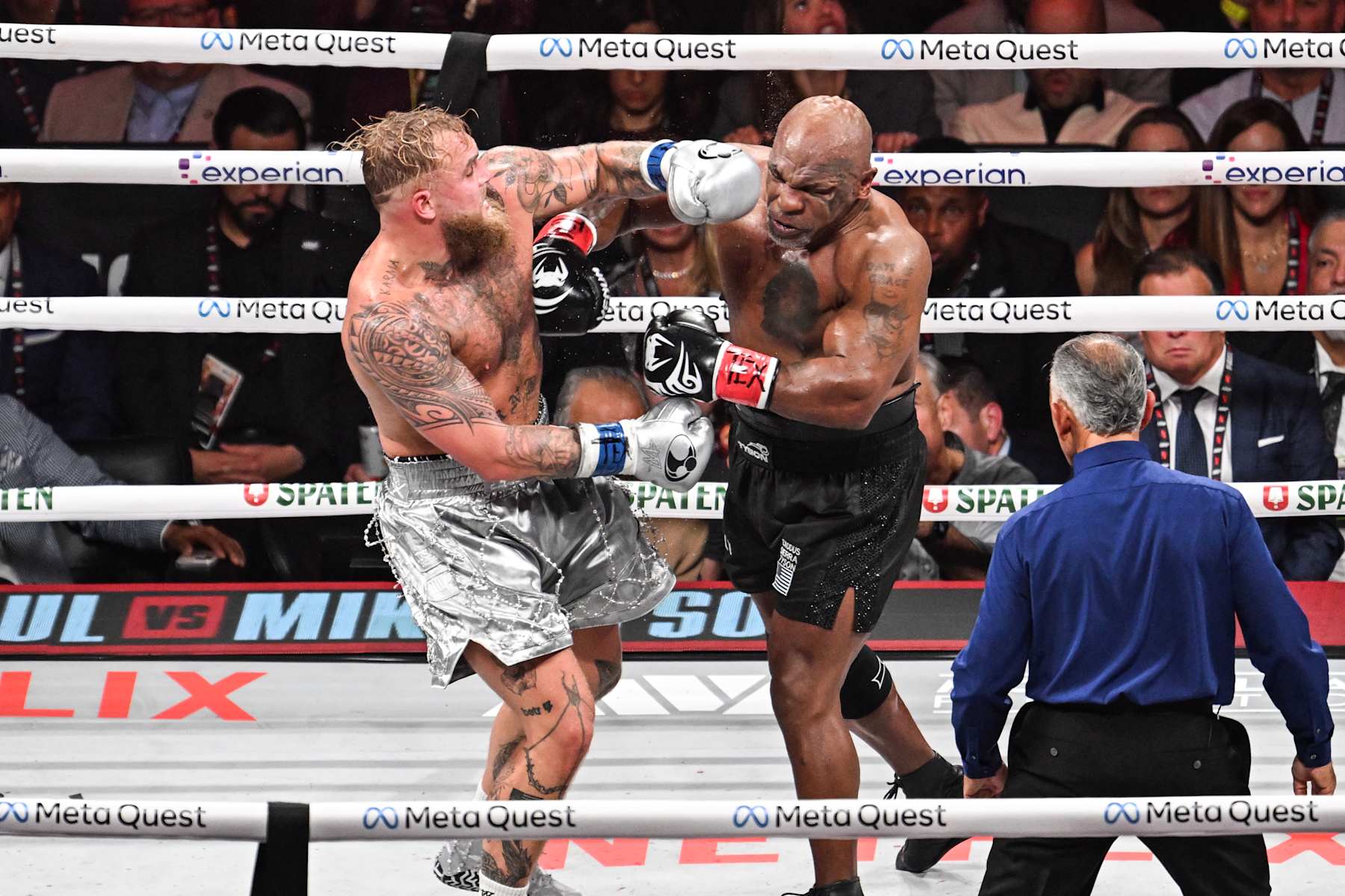 Mike Tyson Wishes Jake Paul a Happy Birthday After Netflix Boxing Fight