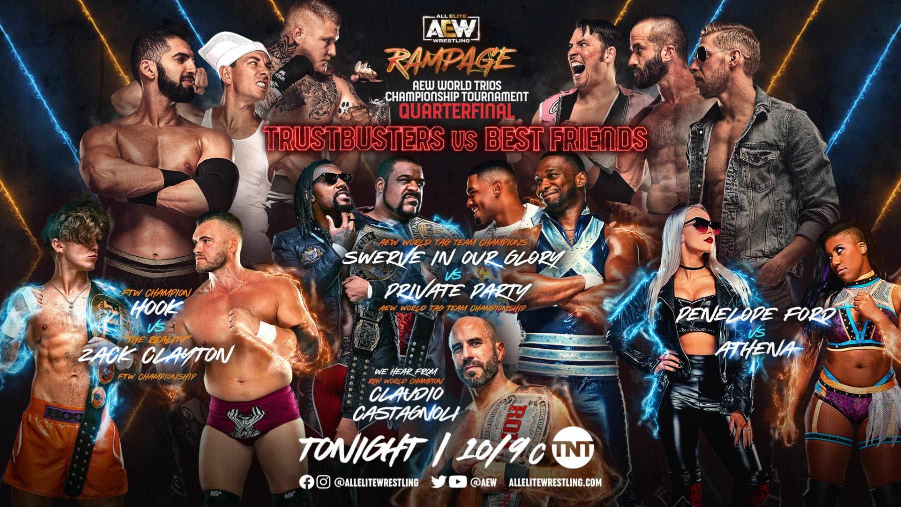 AEW Rampage Results: Winners, Grades, Reaction and Highlights from August 19 | News, Scores ...