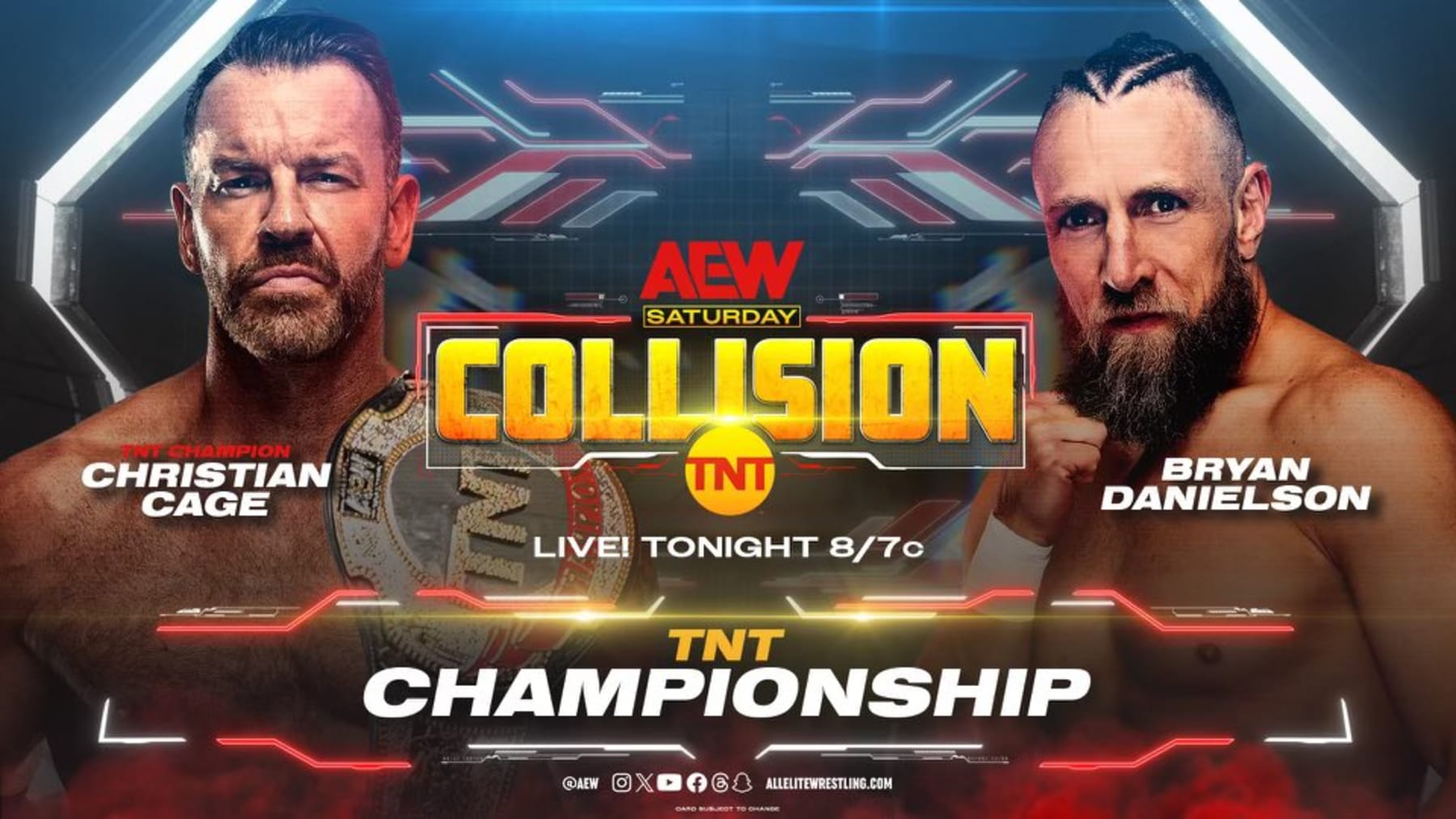 AEW Collision Spoiler | Christian Cage vs Bryan Danielson | GüreşTürkiye | WWE Türkiye