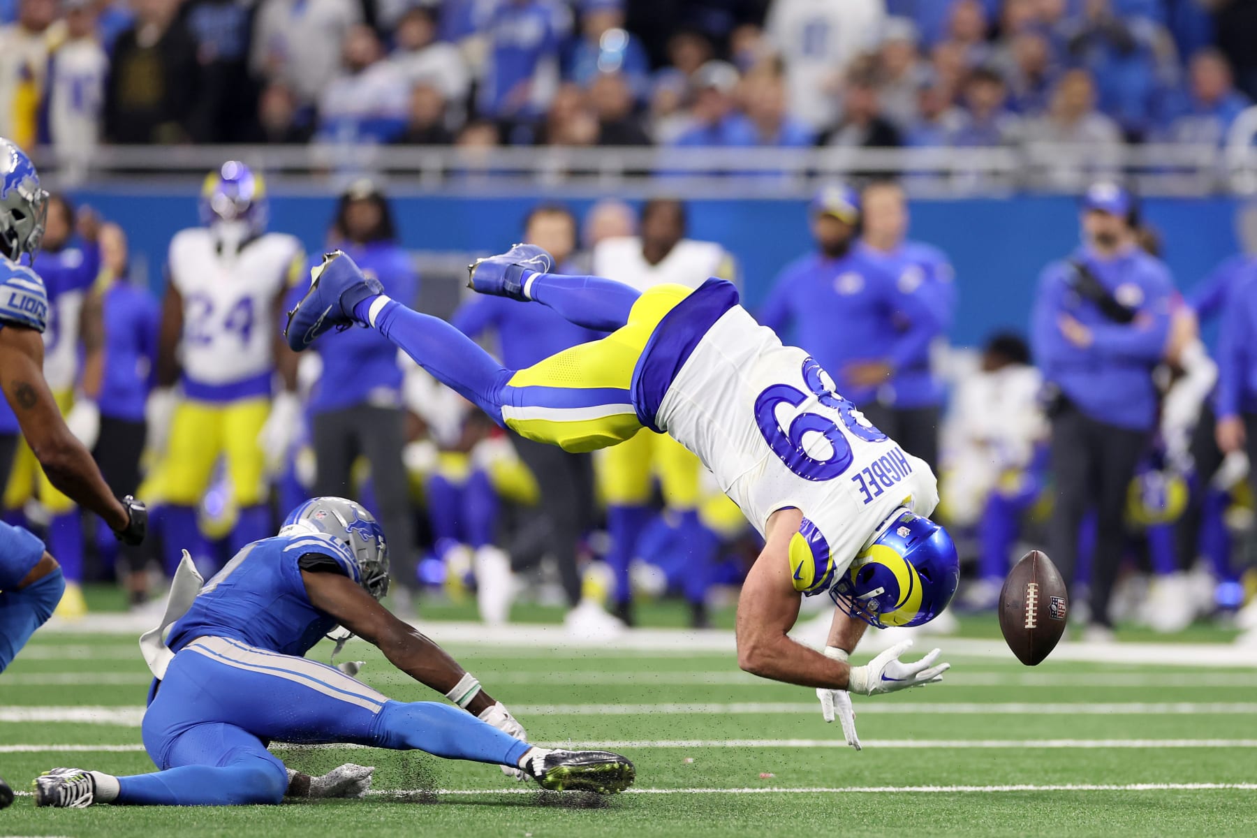 Article: Lions' Kerby Joseph Not Fined for Hit That Injured Rams' Tyler ...