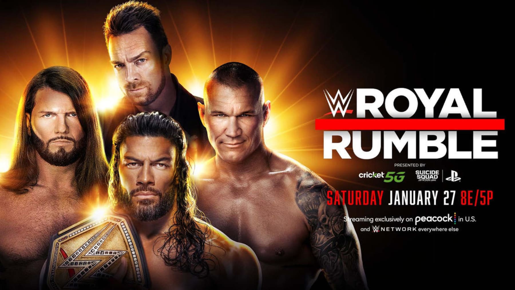 Roman Reigns Retains WWE Title vs. Randy Orton, Styles, Knight at Royal Rumble 2024