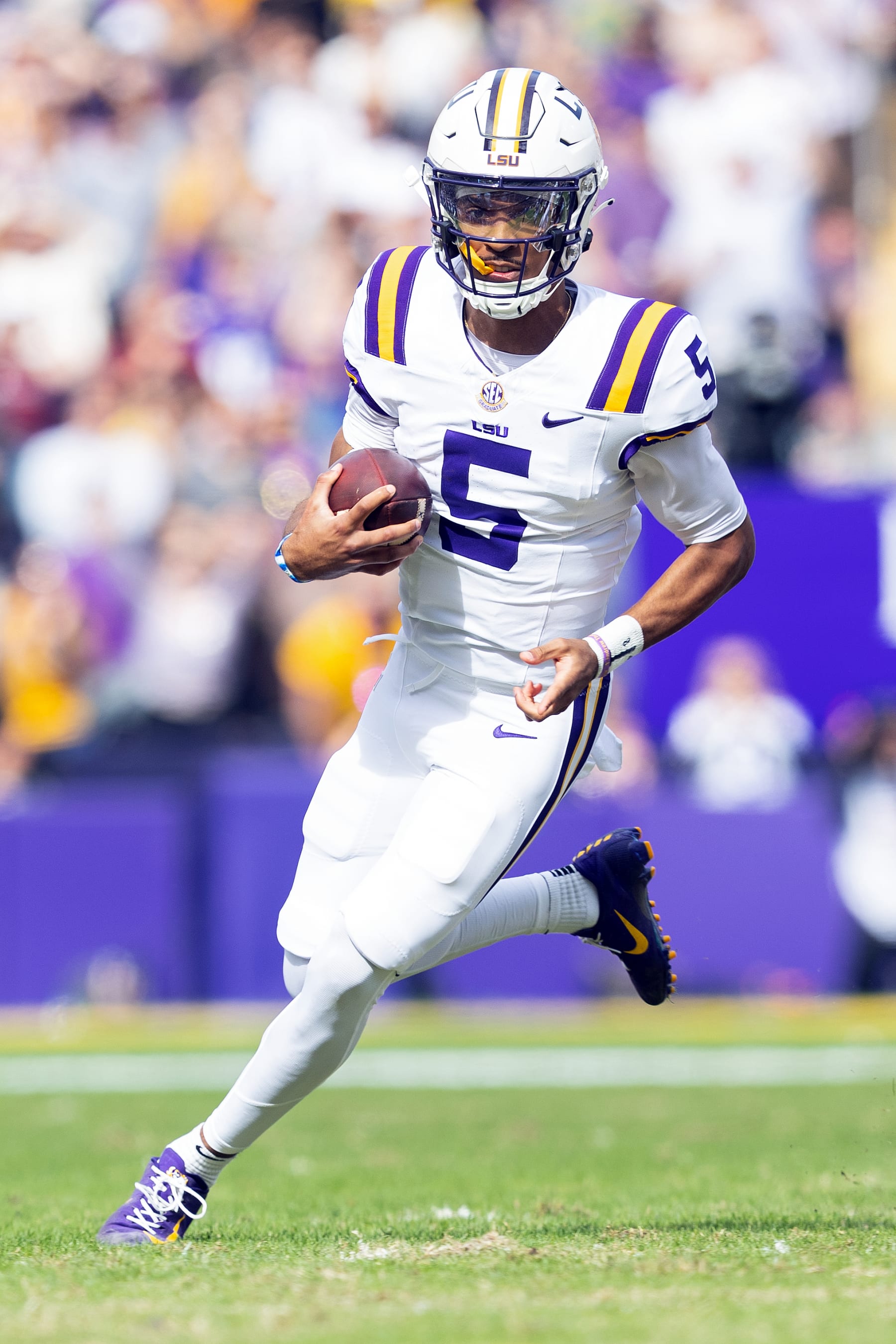 Jayden Daniels Talks Meetings with Patriots, Raiders, Giants, More at ...