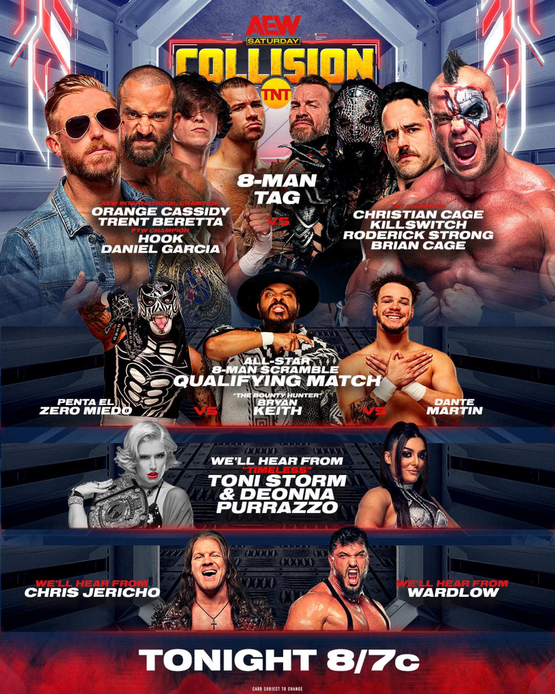 Aew Collision Results Winners Live Grades Reaction Highlights