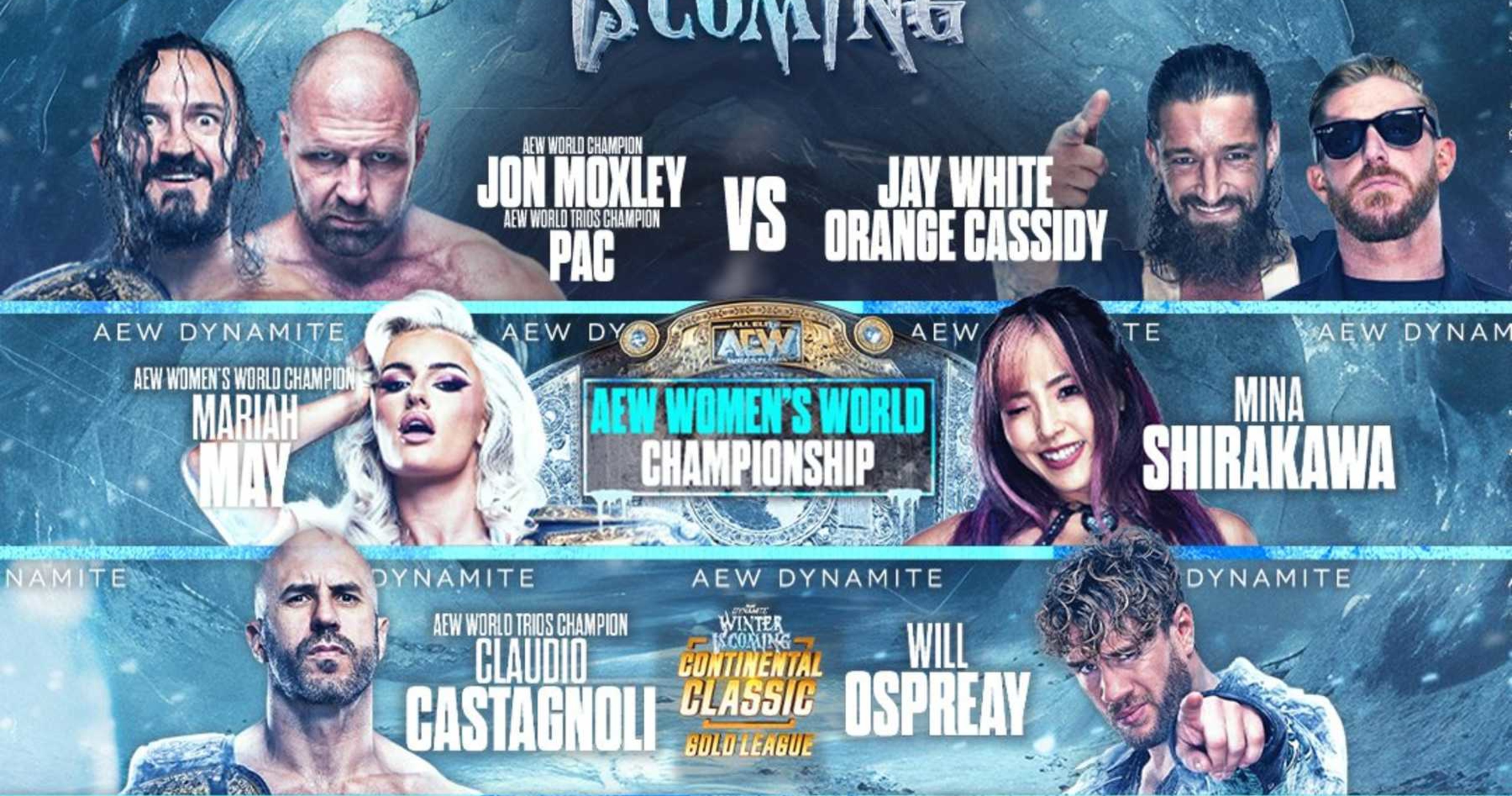 AEW Dynamite Winter Is Coming 2024 Results: Winners, Live Grades ... AEW Dynamite Winter Is Coming 2024 Results: Winners, Live Grades ...