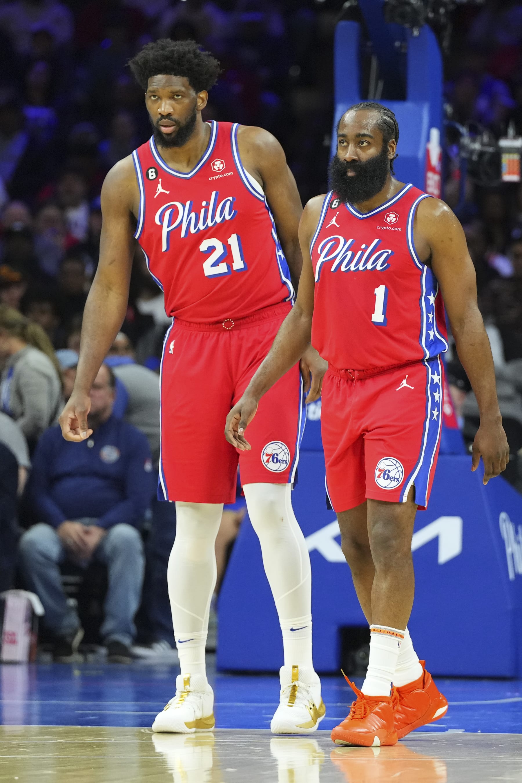 76ers' James Harden Surprises Joel Embiid with Rolex as Gift for ...