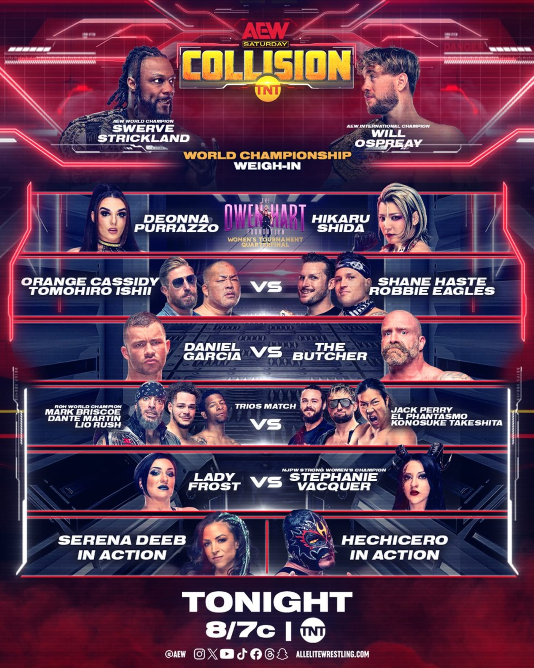 AEW Collision Results: Winners, Live Grades and Highlights Before Forbidden Door 2024
