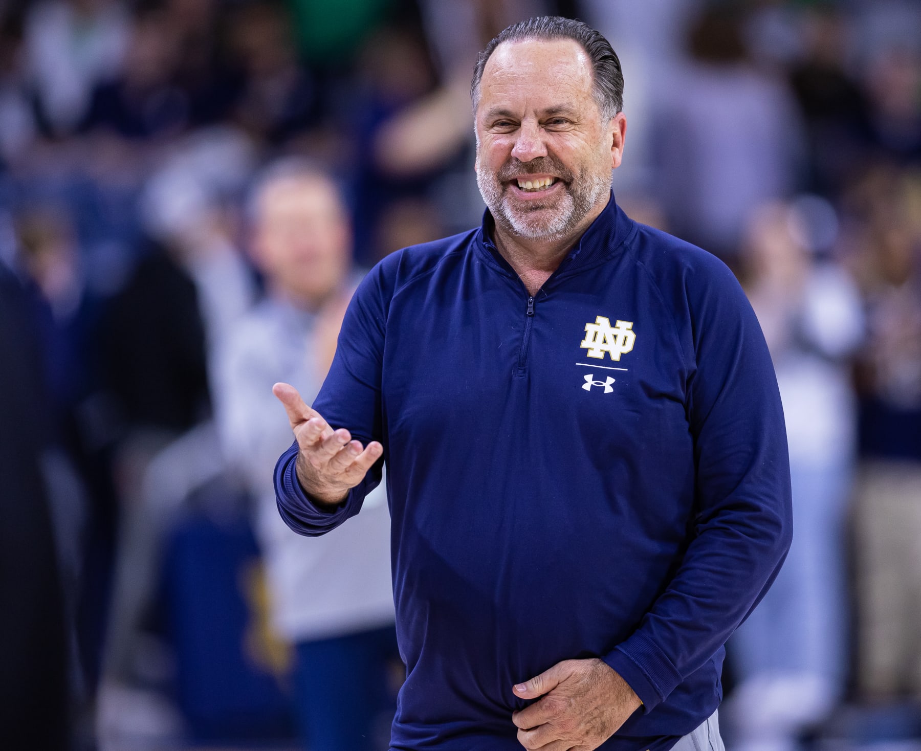Mike Brey in USF Basketball HC Talks After 23 Seasons at Notre Dame ...