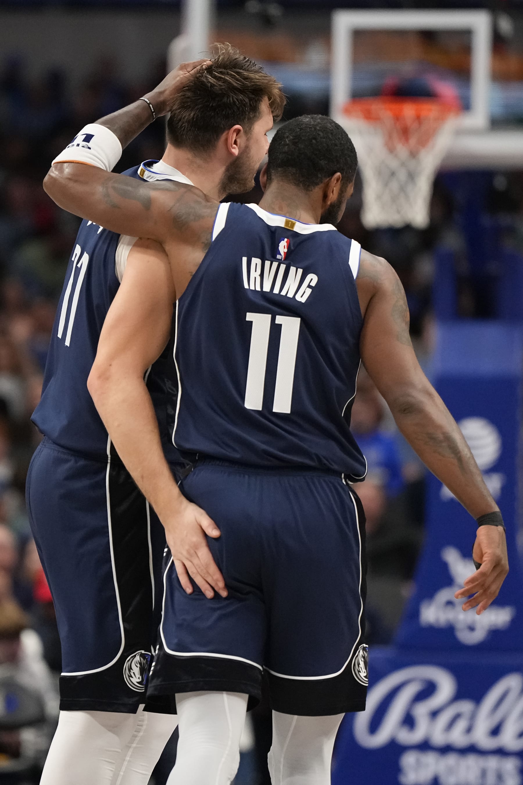 Luka Dončić, Kyrie Irving Amaze Fans as Mavs Beat Victor Wembanyama ...