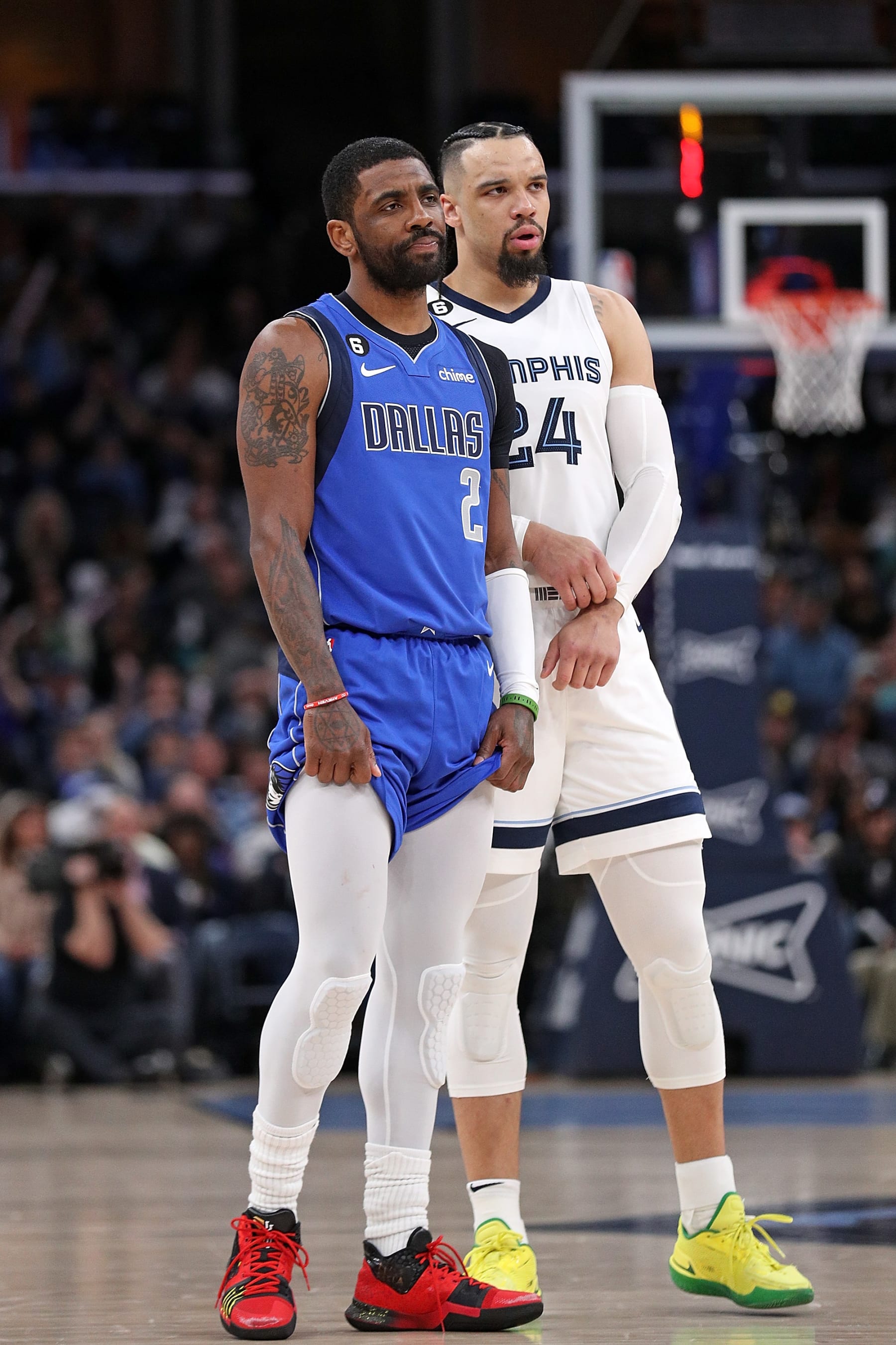 Kyrie Irving Says He Didn't Snub Dillon Brooks Jersey Swap: 'I'll Get ...