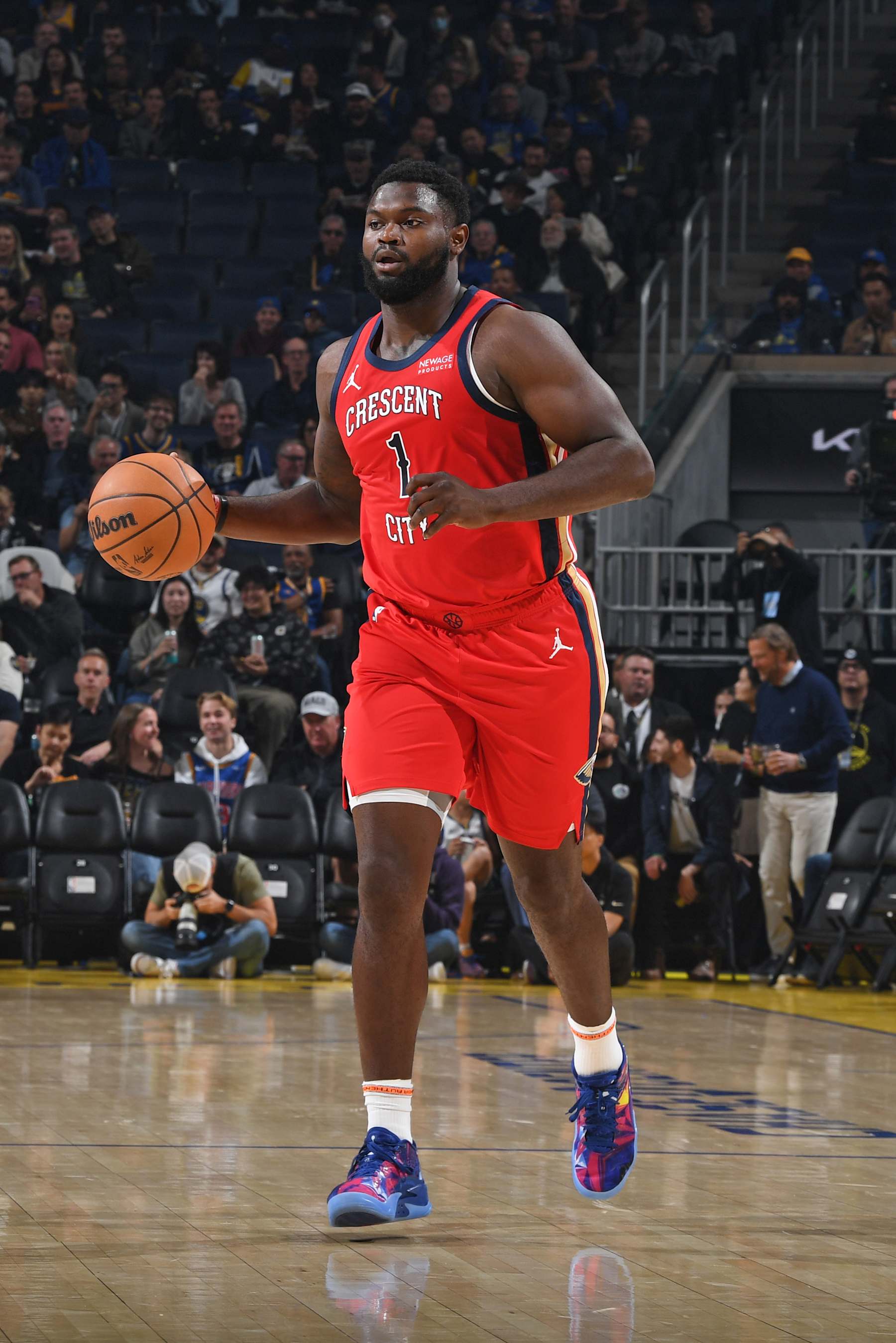 Zion Williamson Impresses NBA Fans Despite Pelicans' Loss to Warriors with Curry Out | News ...