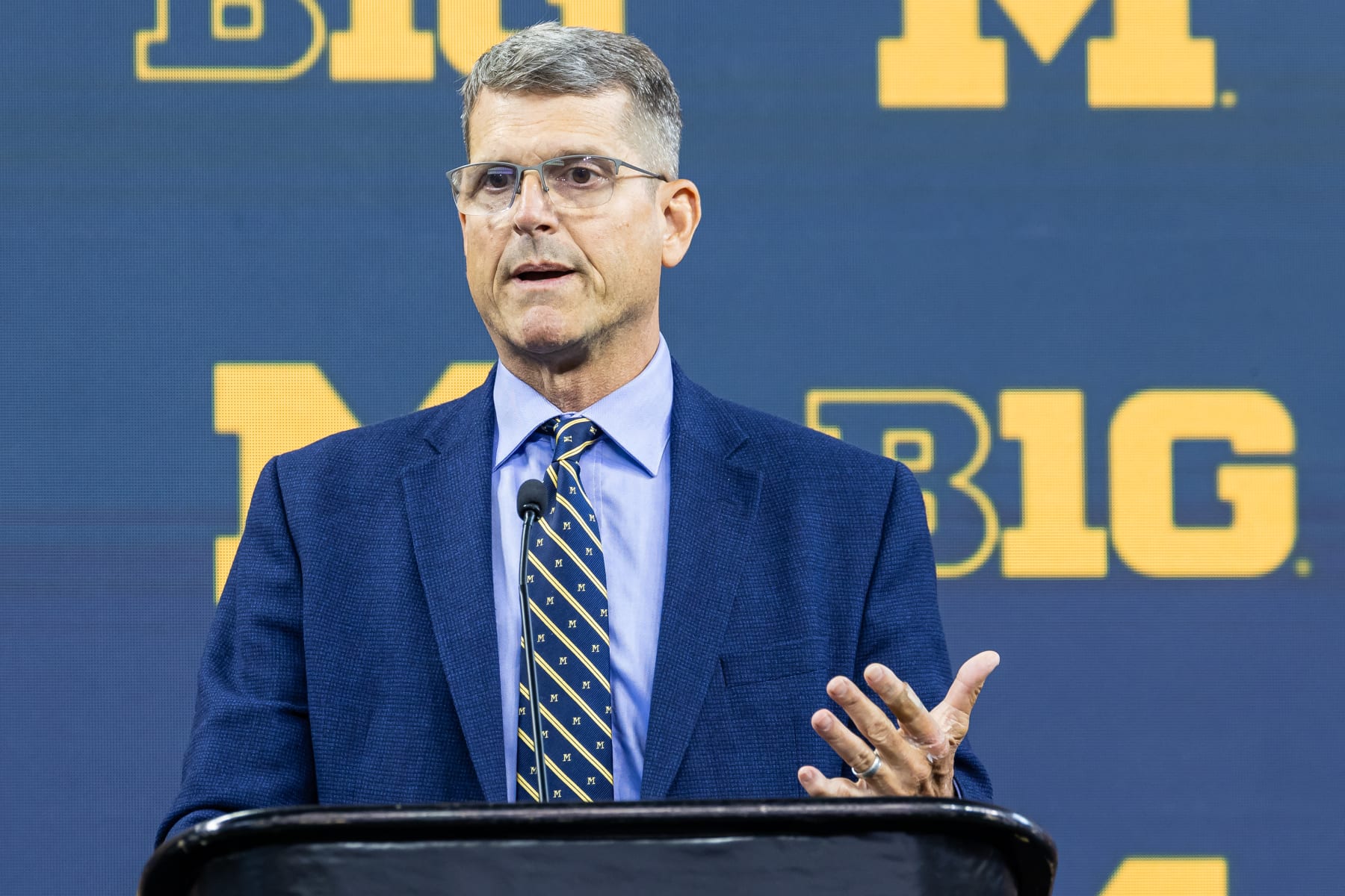 Report: Michigan's Jim Harbaugh's 4-Game Suspension Rejected by ...